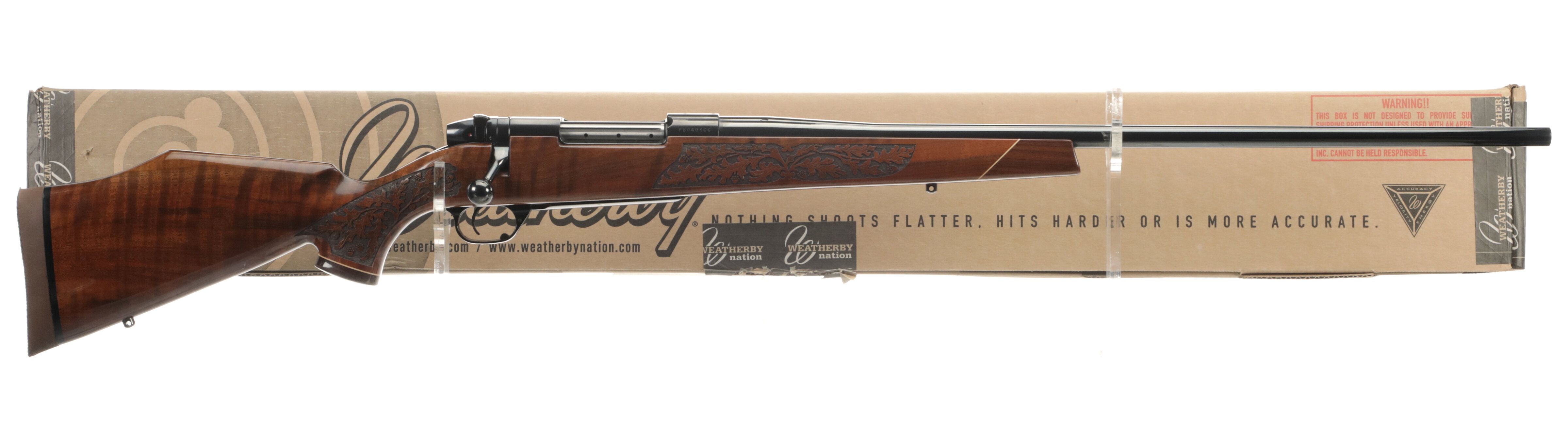 Weatherby Mark V Lazermark Bolt Action Rifle with Box | Rock Island Auction