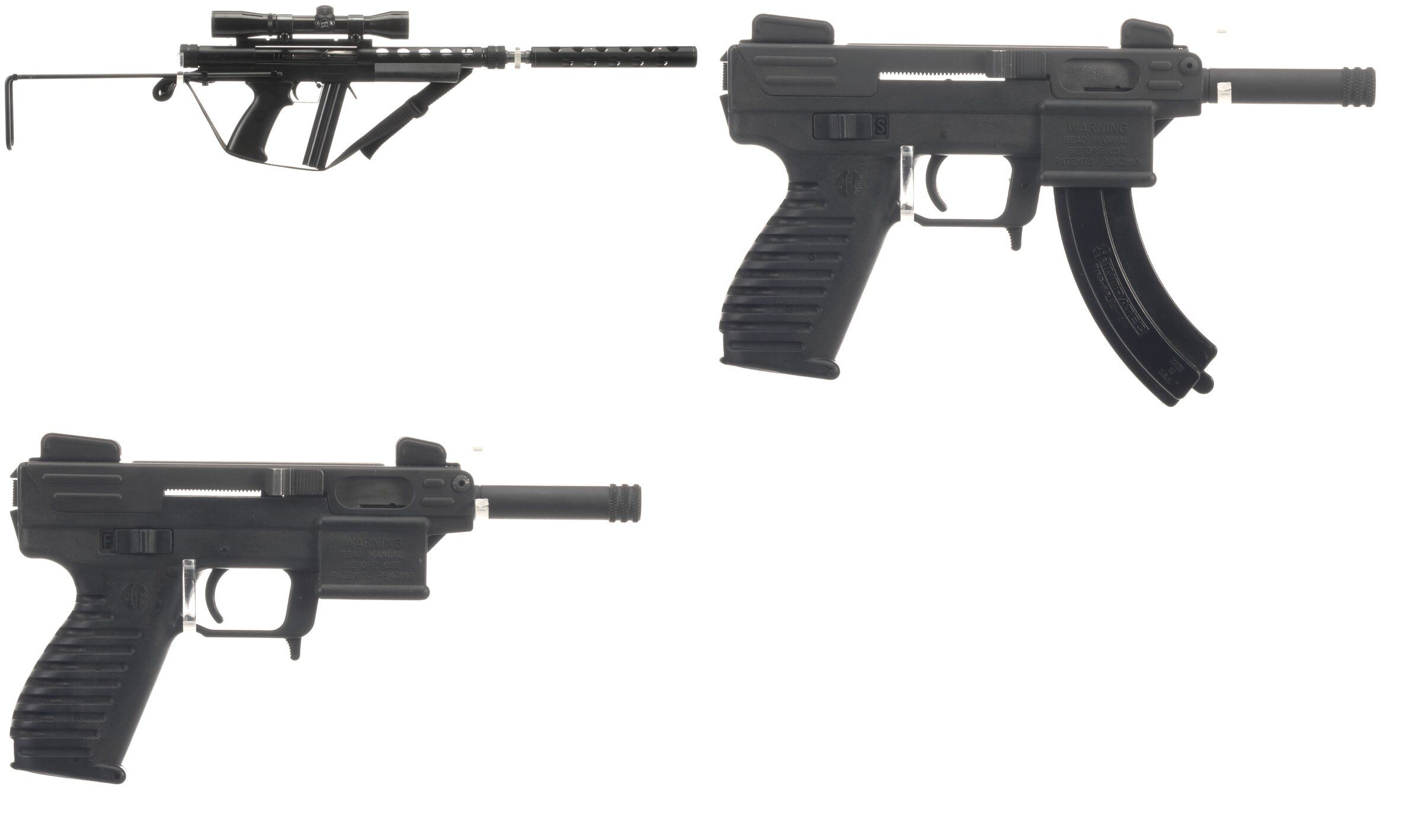 Three Semi-Automatic .22 Firearms | Rock Island Auction