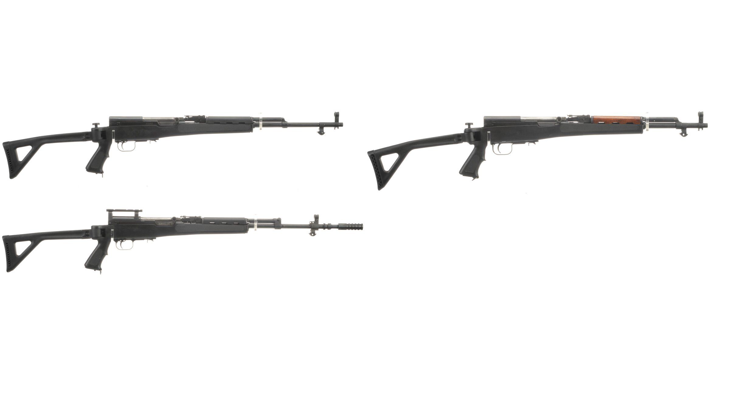 Three SKS Semi-Automatic Rifles | Rock Island Auction