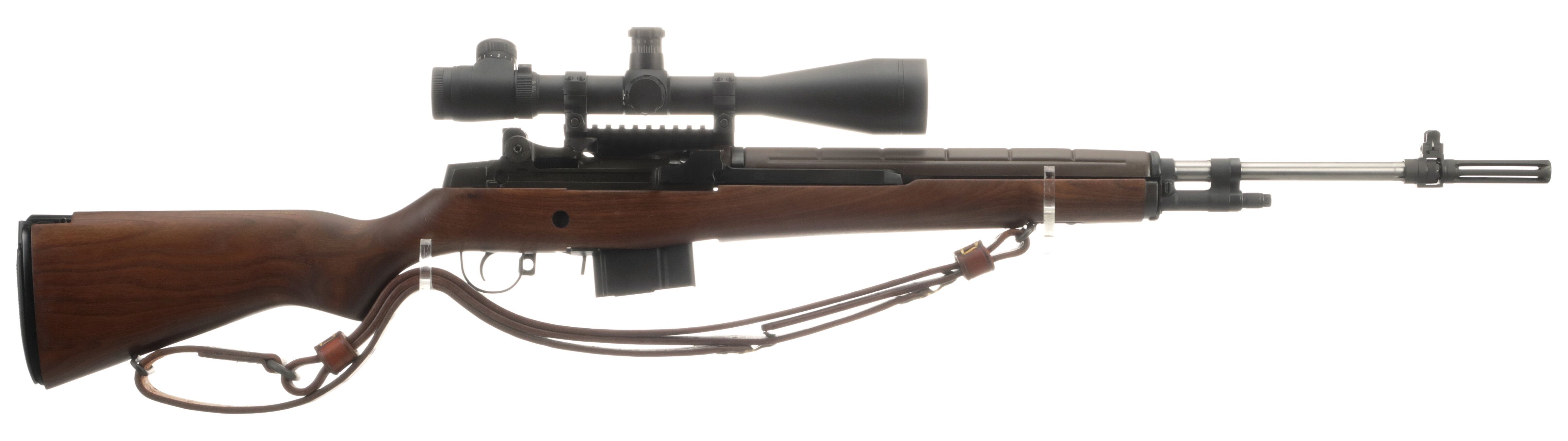Springfield Armory M1A National Match Rifle with Leupold Scope | Rock ...