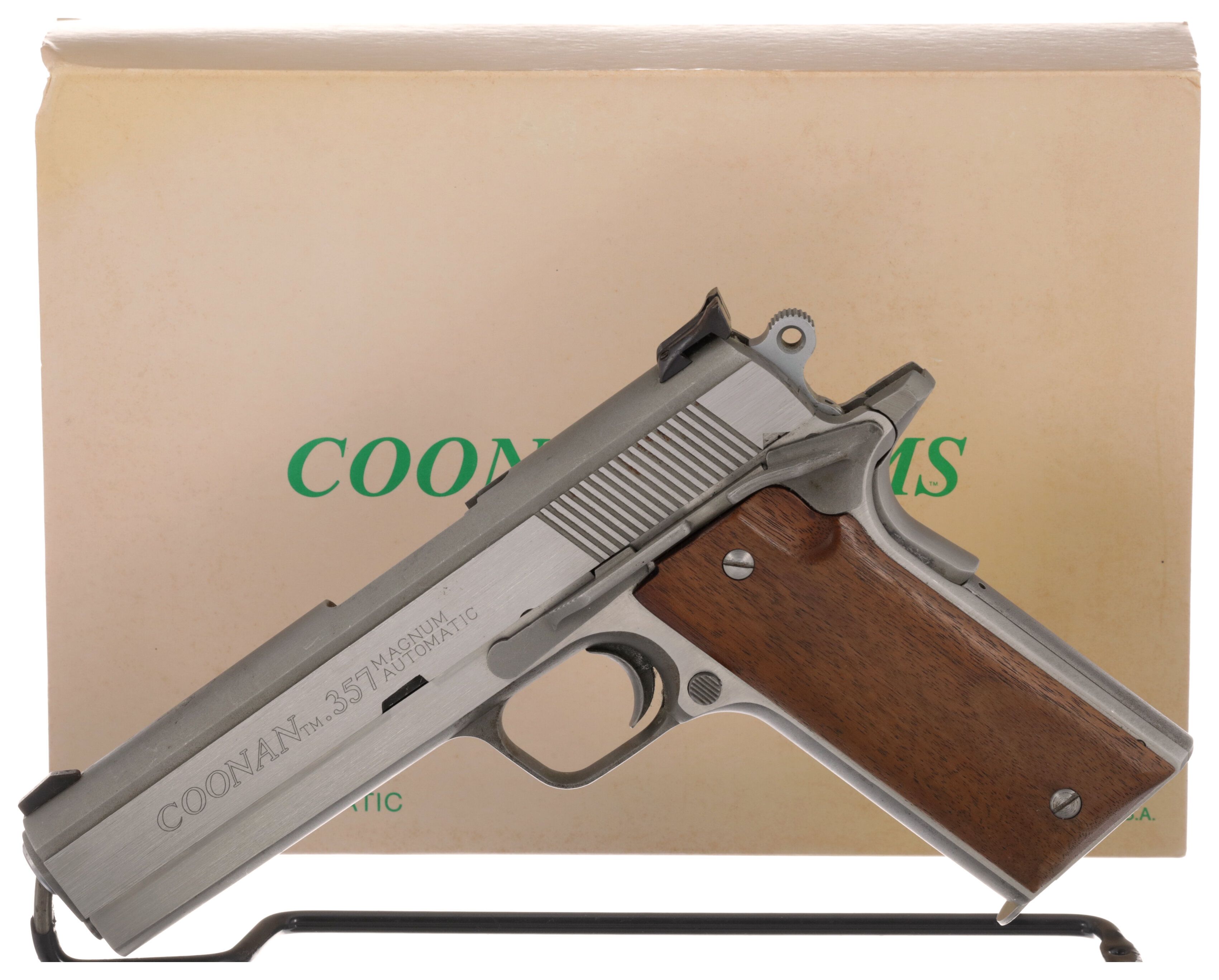 Coonan Arms Model B Semi-Automatic Pistol with Box | Rock Island Auction