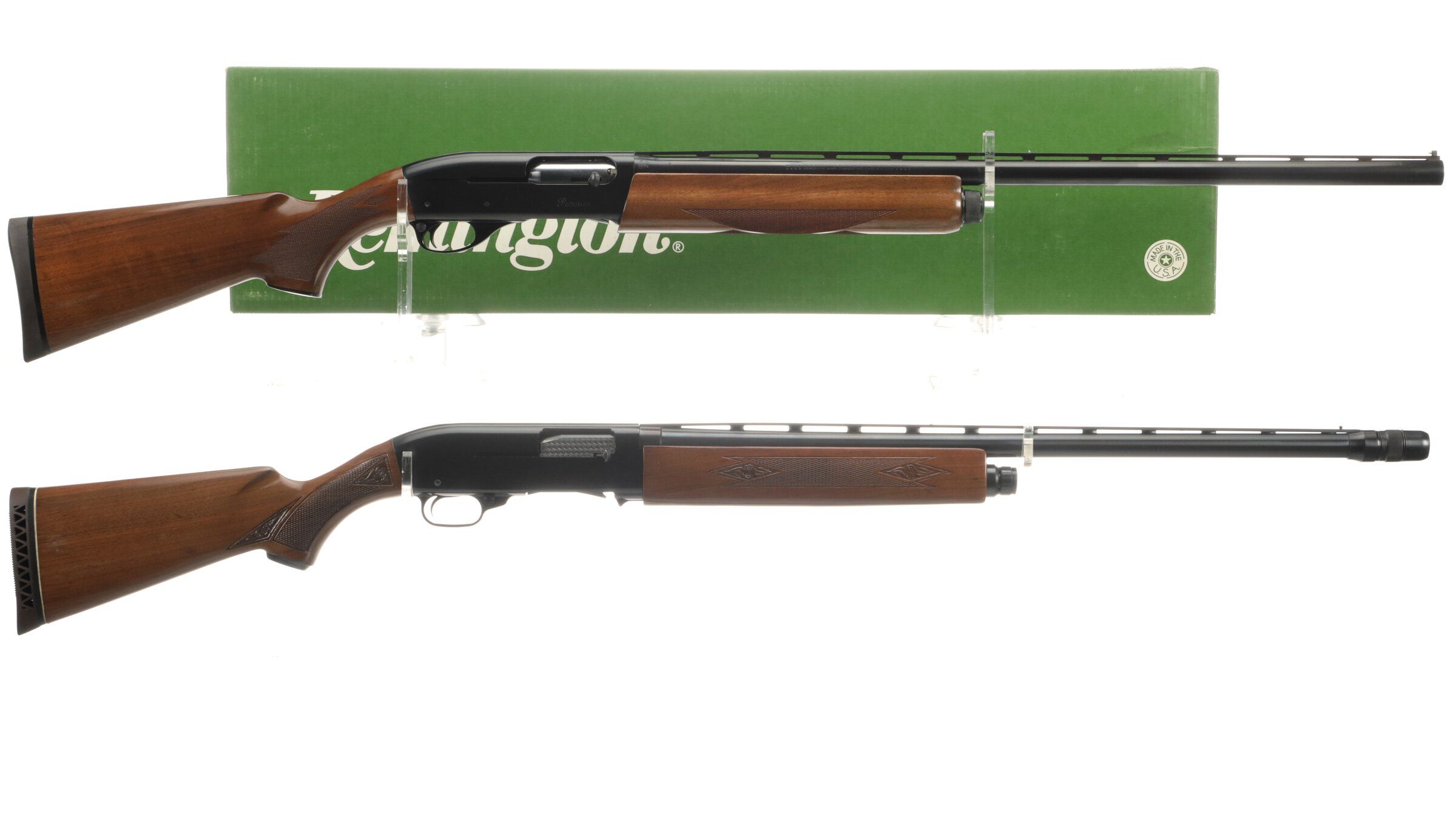 Two Semi Automatic Shotguns Rock Island Auction