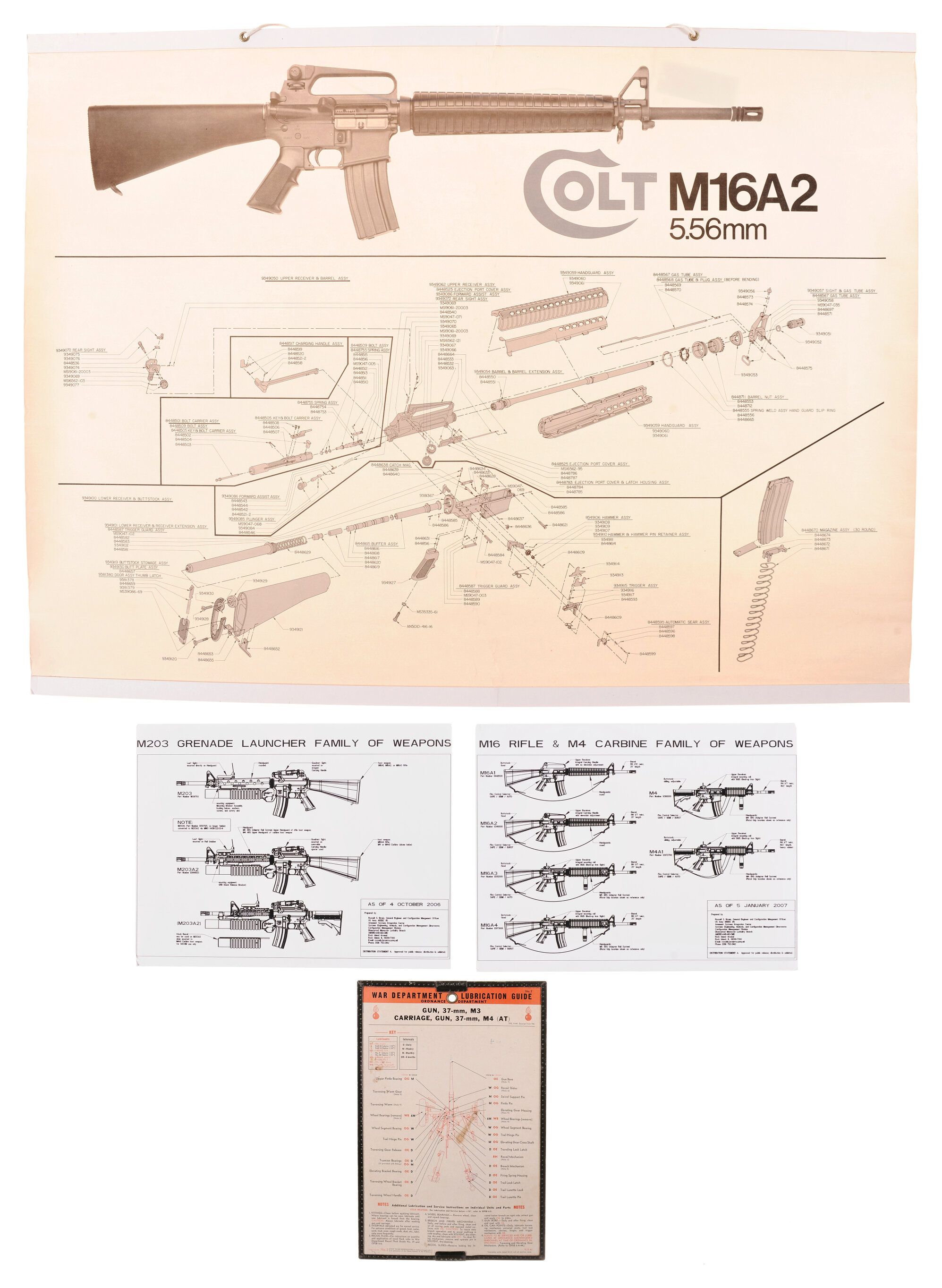 Four Weapon Posters | Rock Island Auction