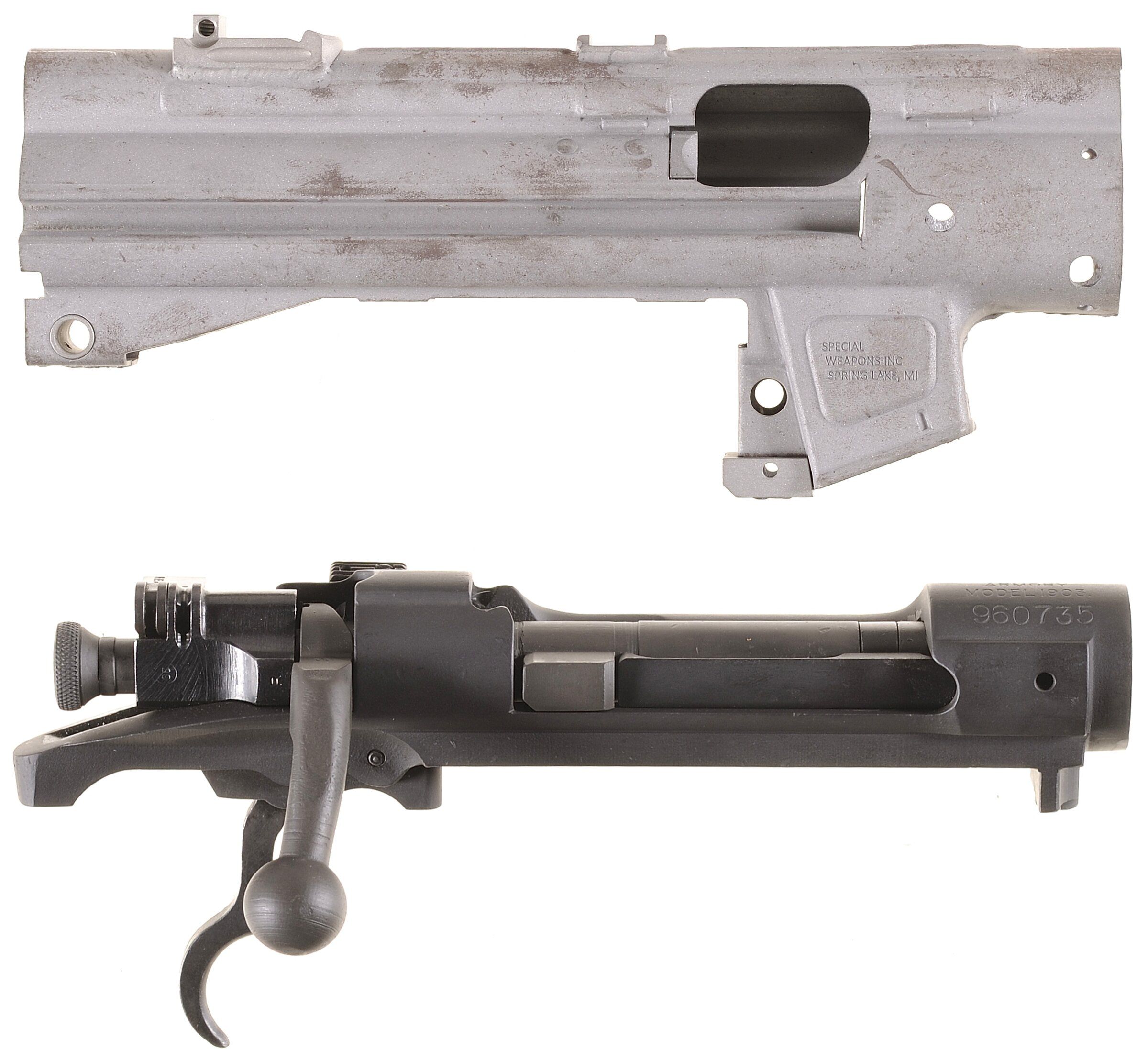 Two Firearms Receivers | Rock Island Auction