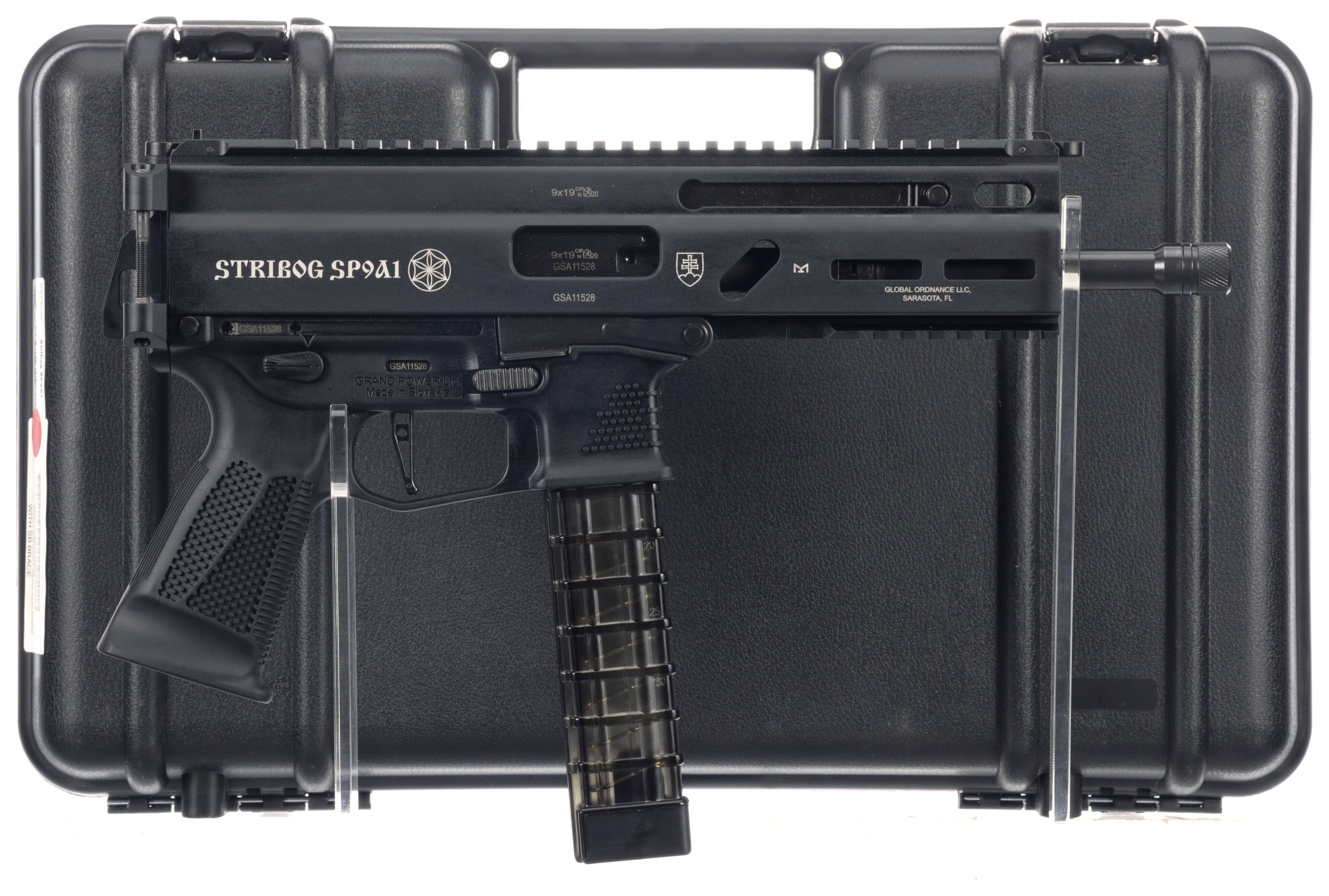 Grand Power Stribog SP9A1 Semi-Automatic Pistol with Case | Rock Island ...