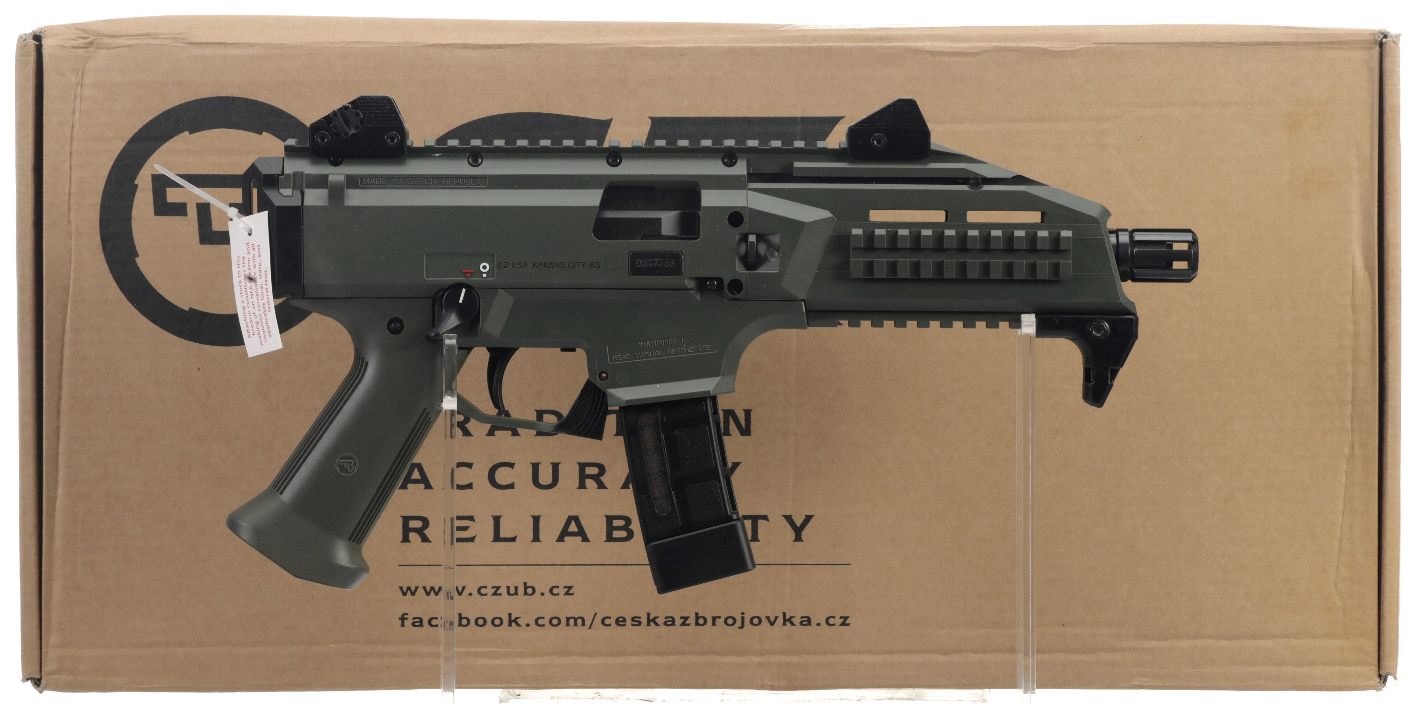 CZ Scorpion EVO 3 S1 Semi-Automatic Pistol with Box | Rock Island Auction