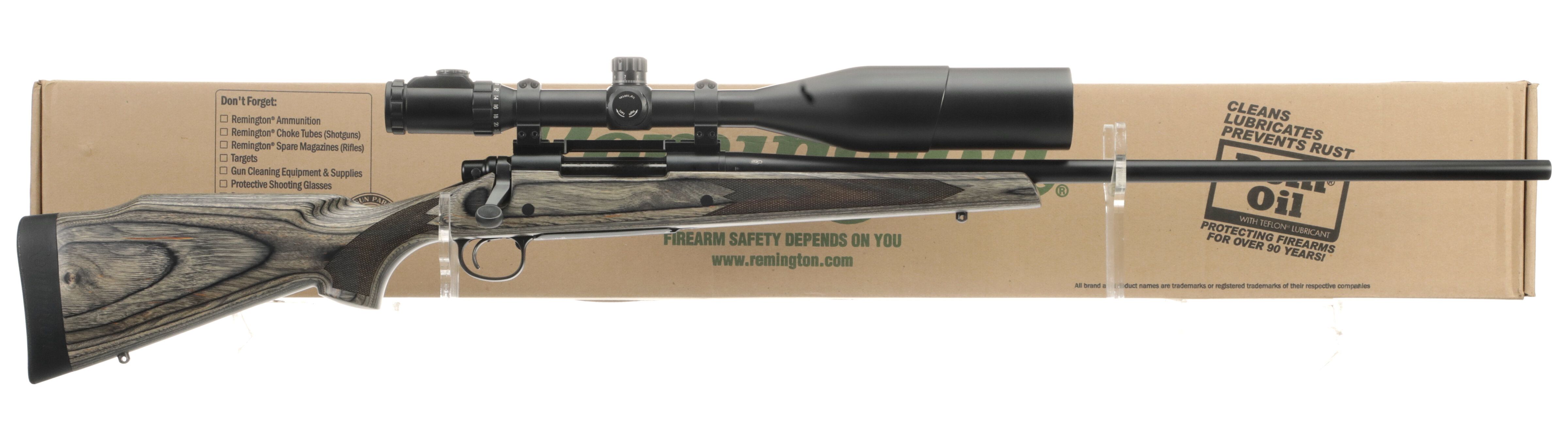 Remington Model 700 XCR II Bolt Action Rifle with Box and Scope | Rock ...
