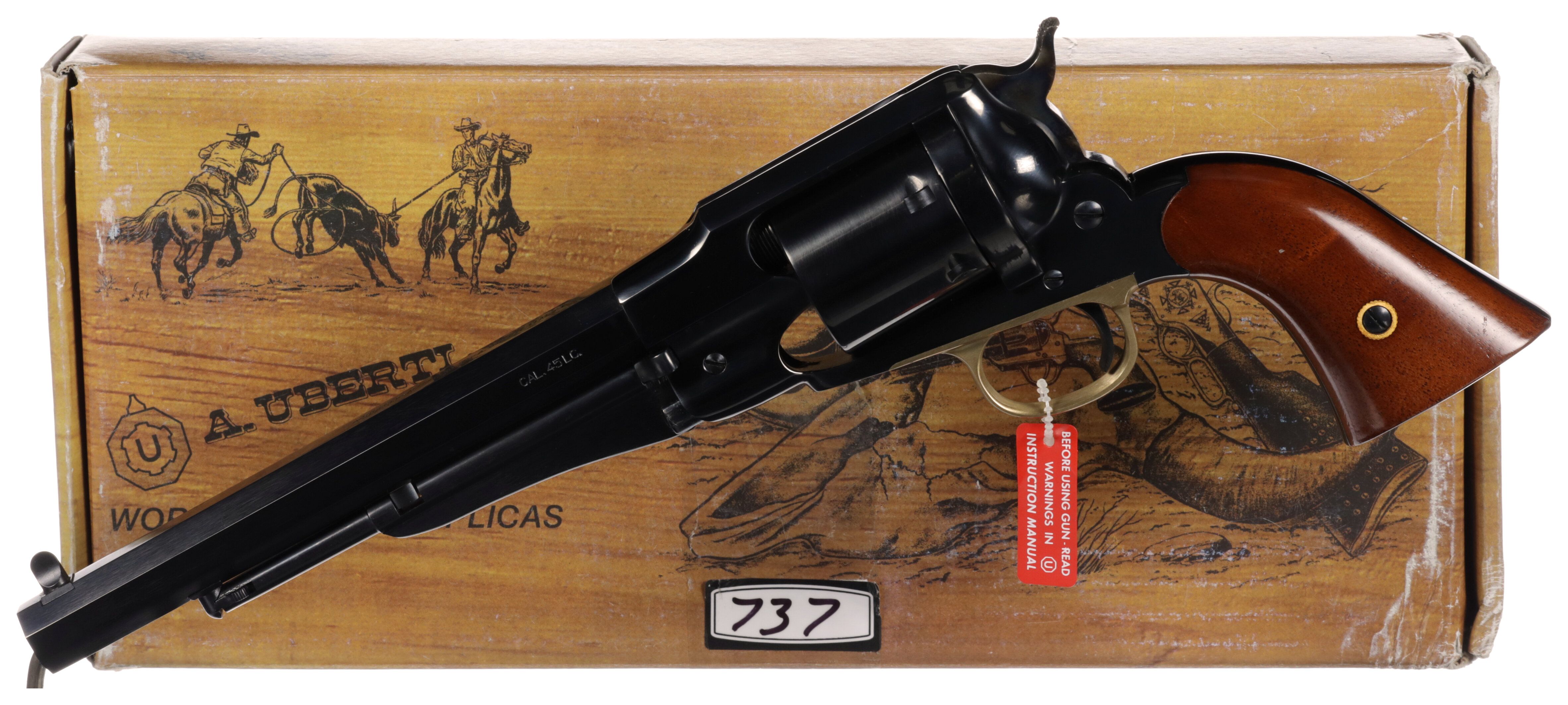 Uberti Model 1858 Army Conversion Single Action Revolver | Rock Island ...