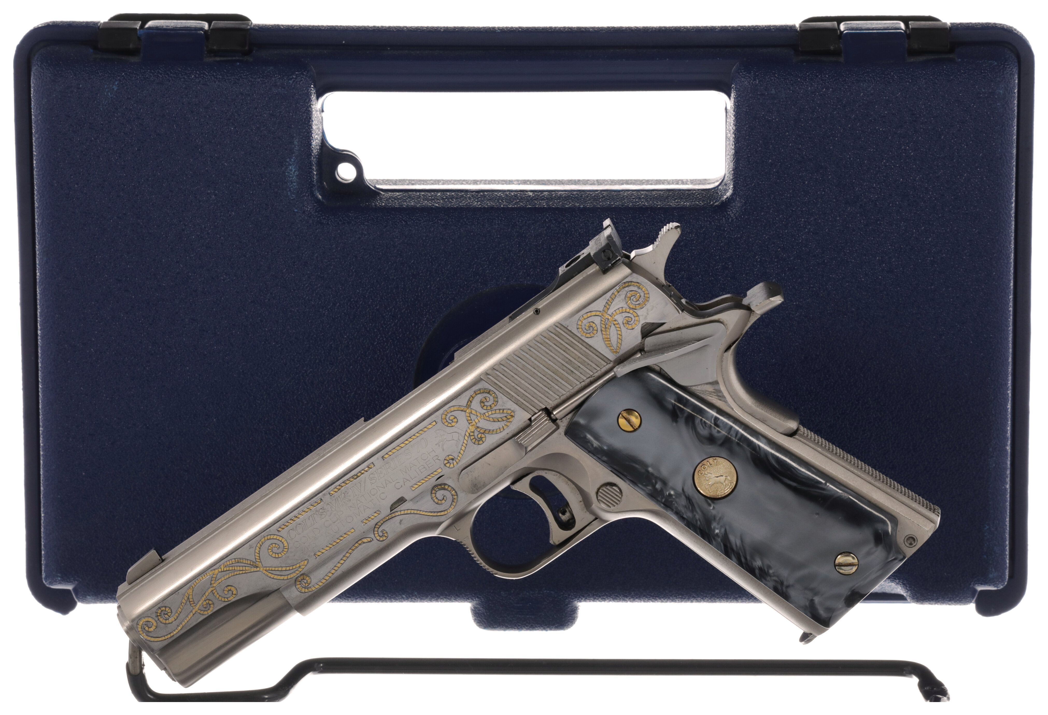 Colt MK IV Series 70 Gold Cup National Match Pistol | Rock Island Auction
