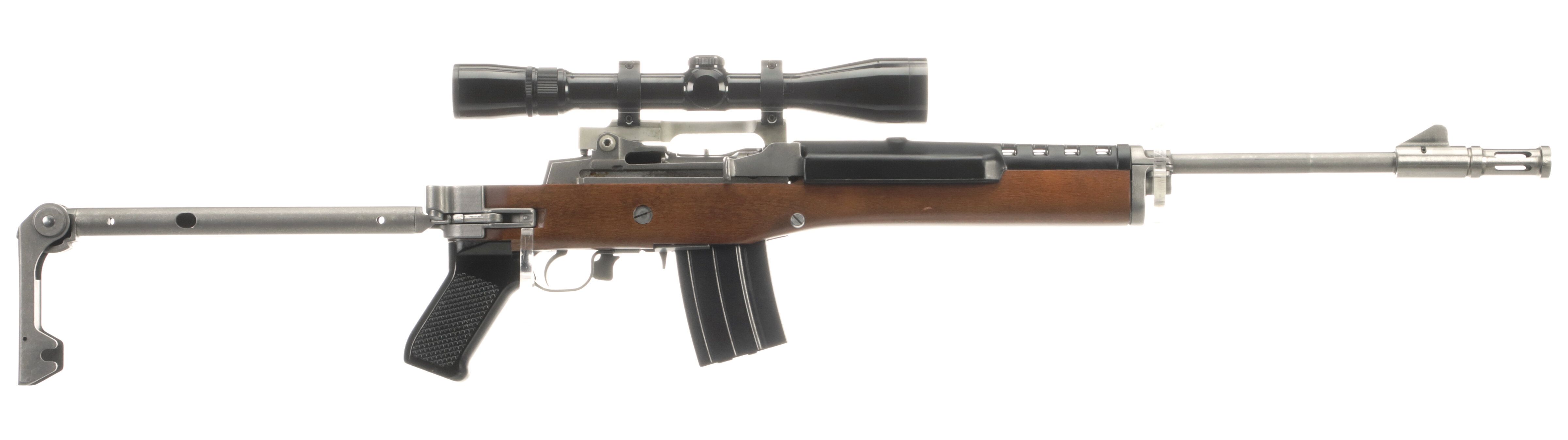 Ruger Mini-14 Semi-Automatic Rifle with Folding Stock | Rock Island Auction