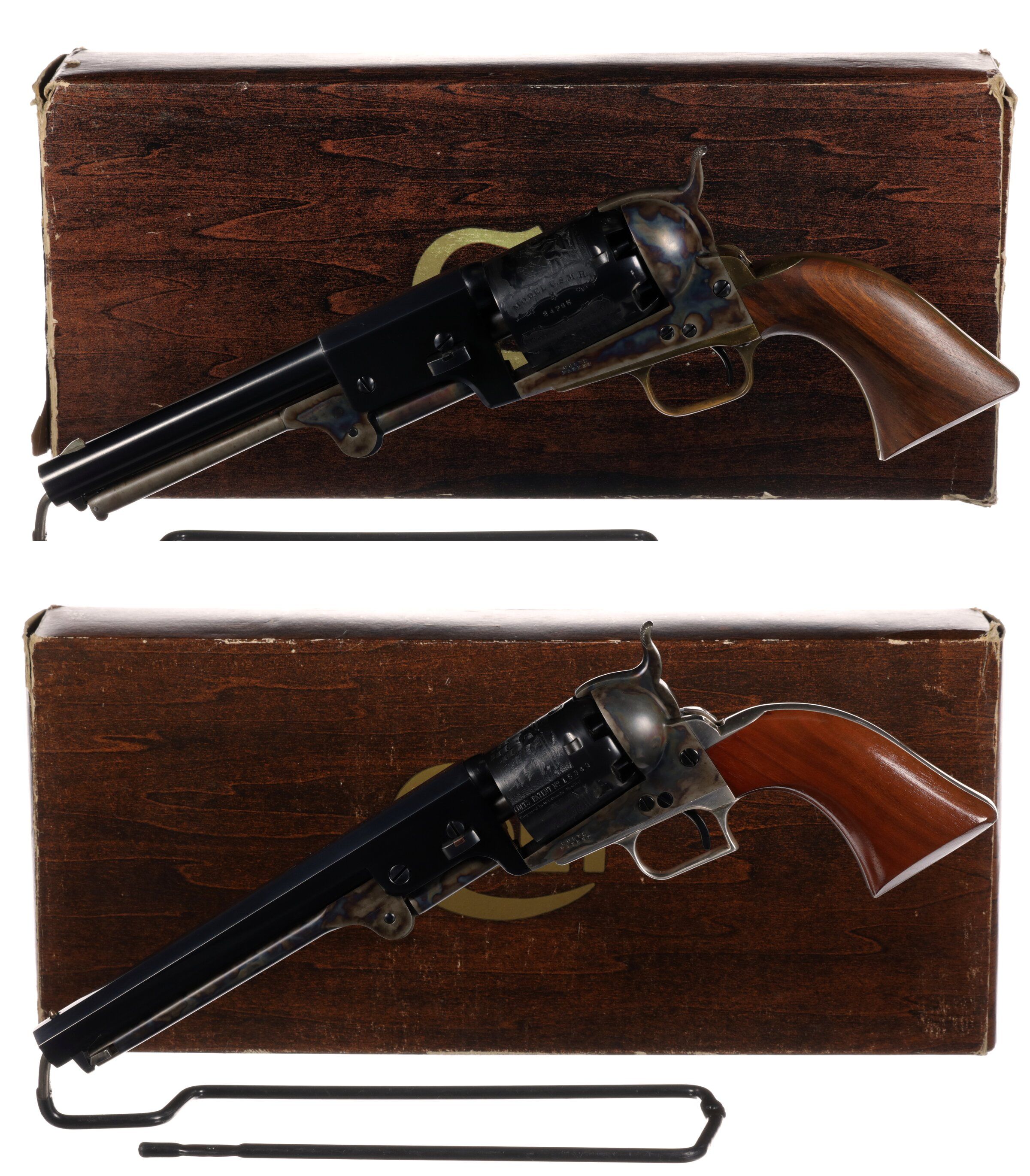 Two Colt Black Powder Series Percussion Revolvers with Boxes | Rock ...