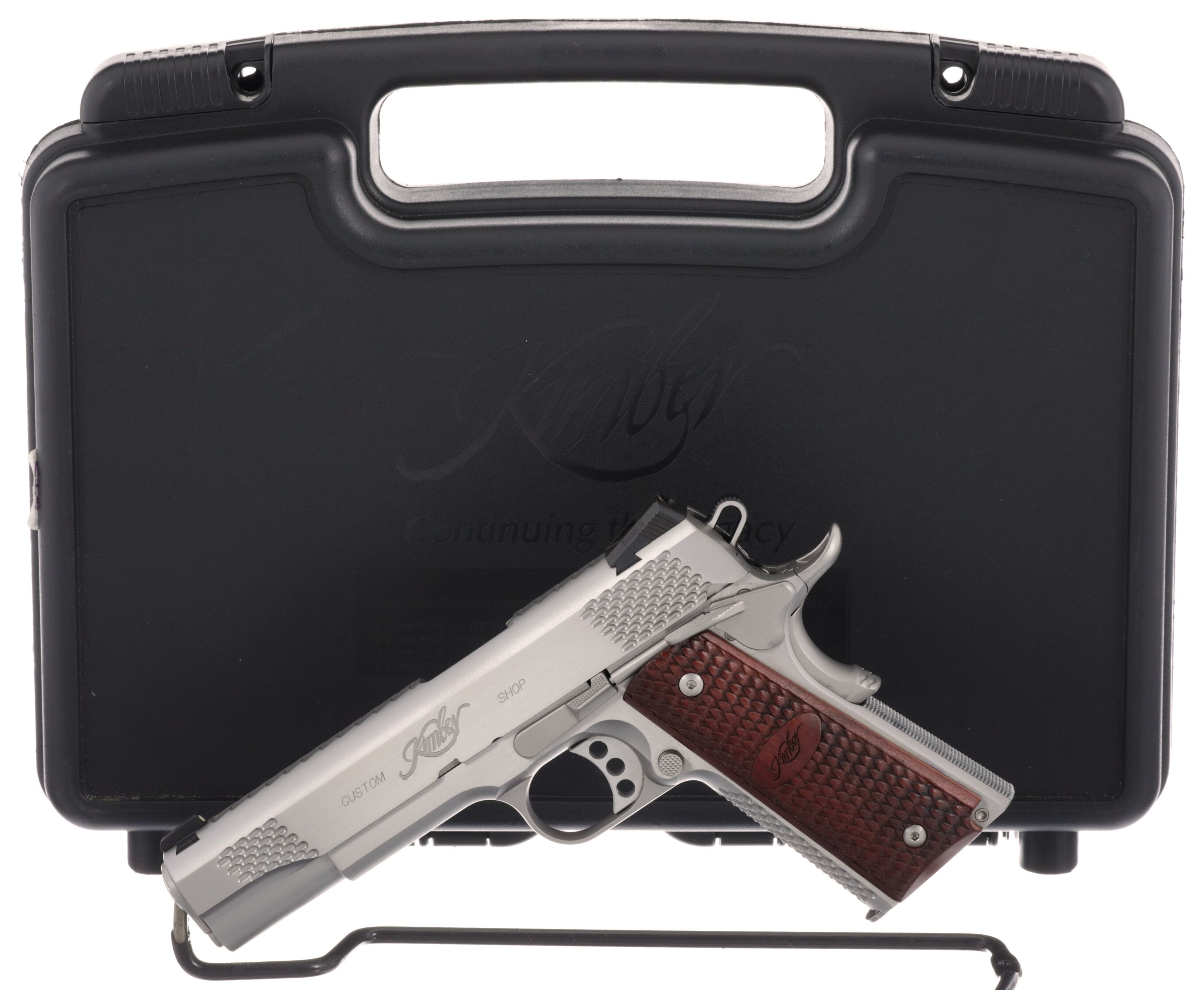 Kimber Custom Shop Stainless Raptor II Semi-Automatic Pistol | Rock ...