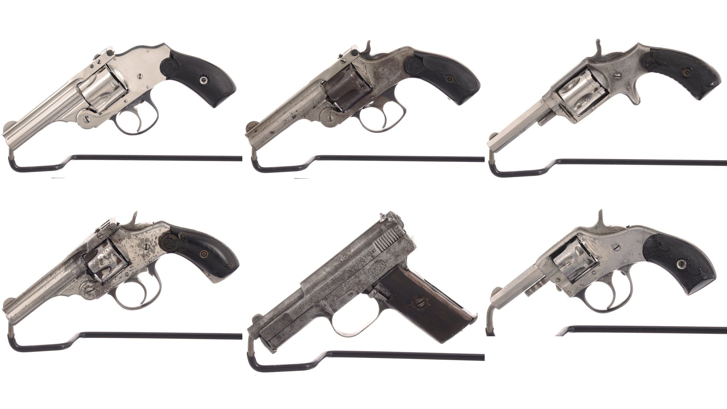 Six Handguns | Rock Island Auction