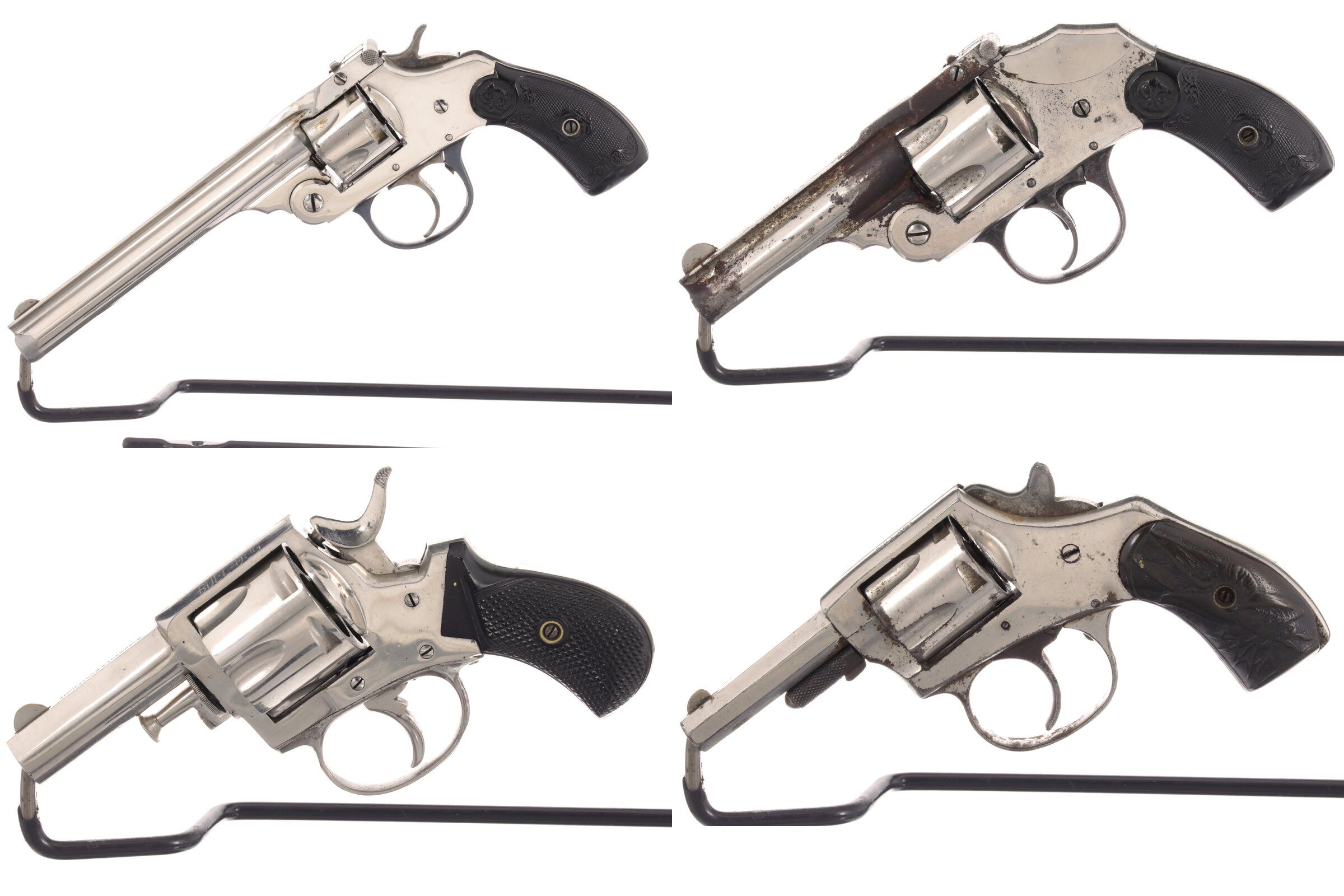 Four Double Action Revolvers | Rock Island Auction