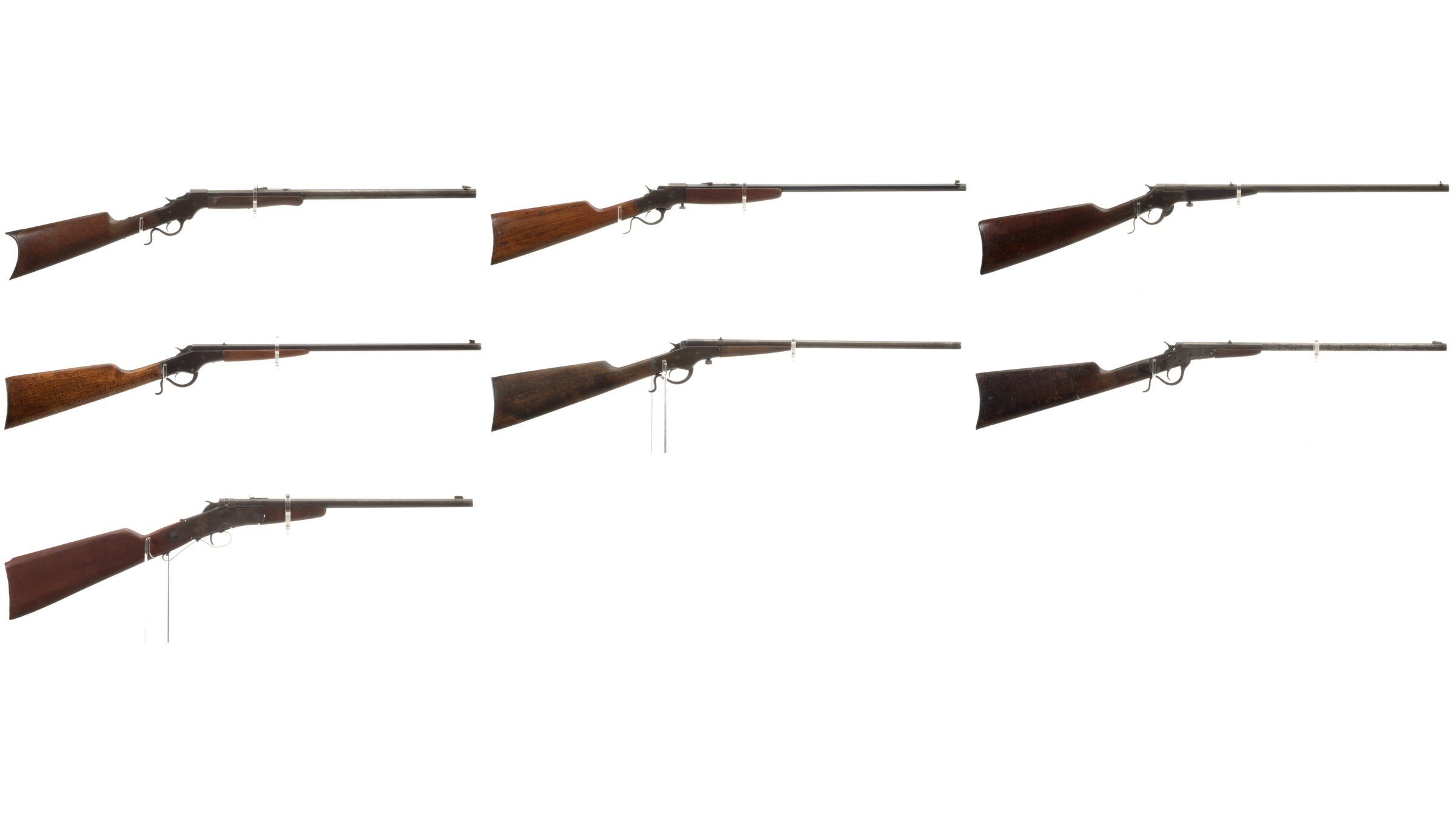 Seven .22 Rimfire Single Shot Rifles | Rock Island Auction
