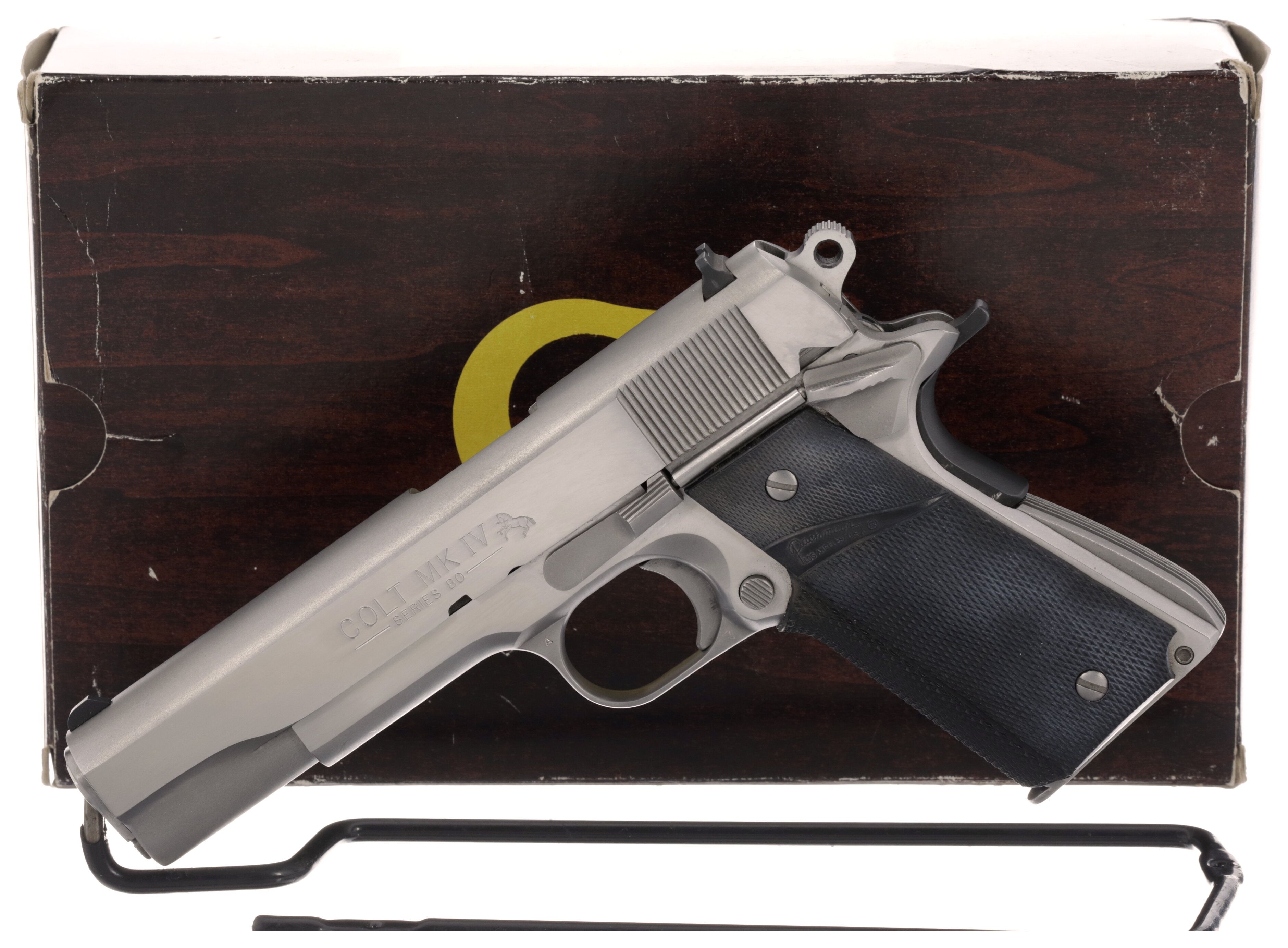 Colt MK IV Series 80 Government Model Pistol with Box | Rock Island Auction