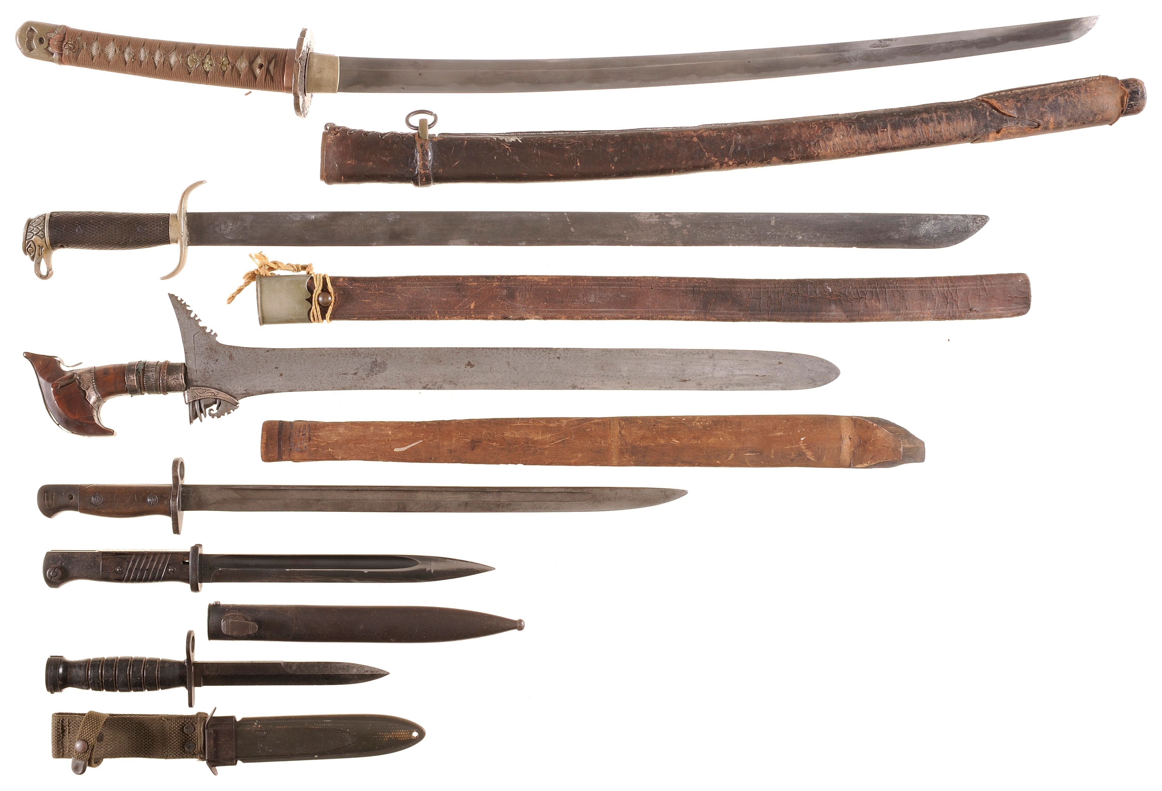 Group of Edged Weapons | Rock Island Auction