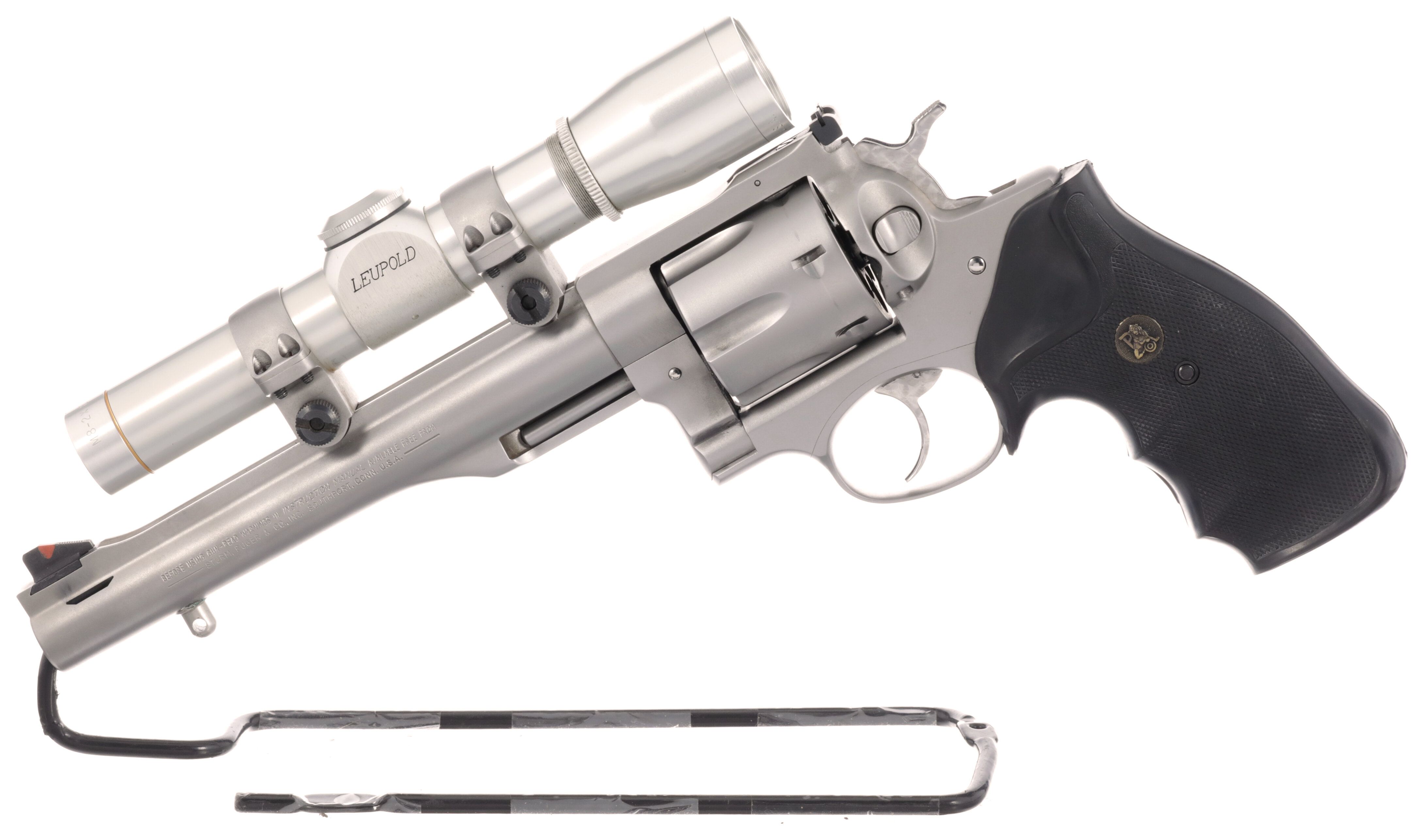 Ruger Redhawk Double Action Revolver with Leupold Scope | Rock Island ...