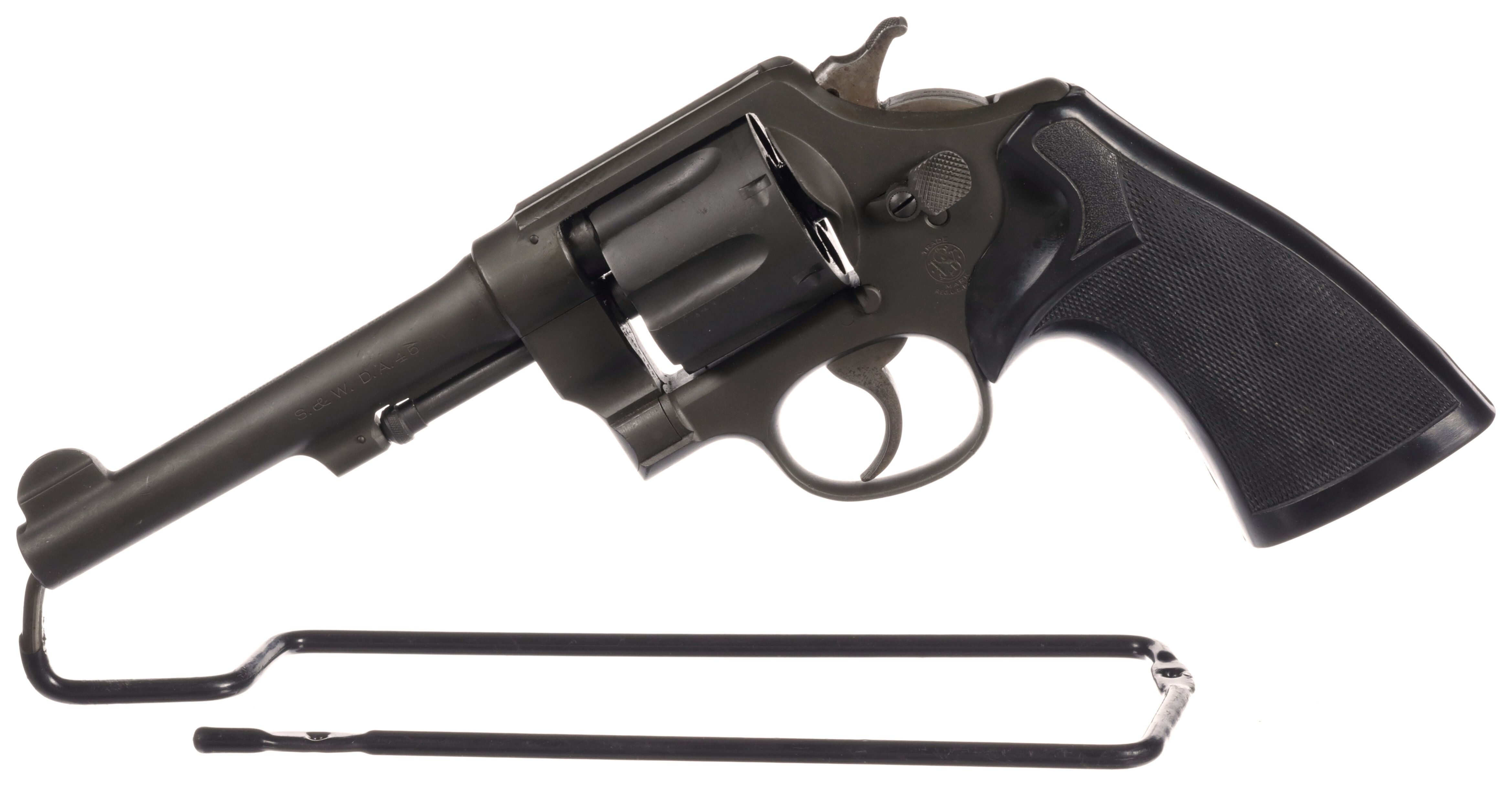 Brazilian Contract Smith & Wesson Model 1917 Revolver | Rock Island Auction