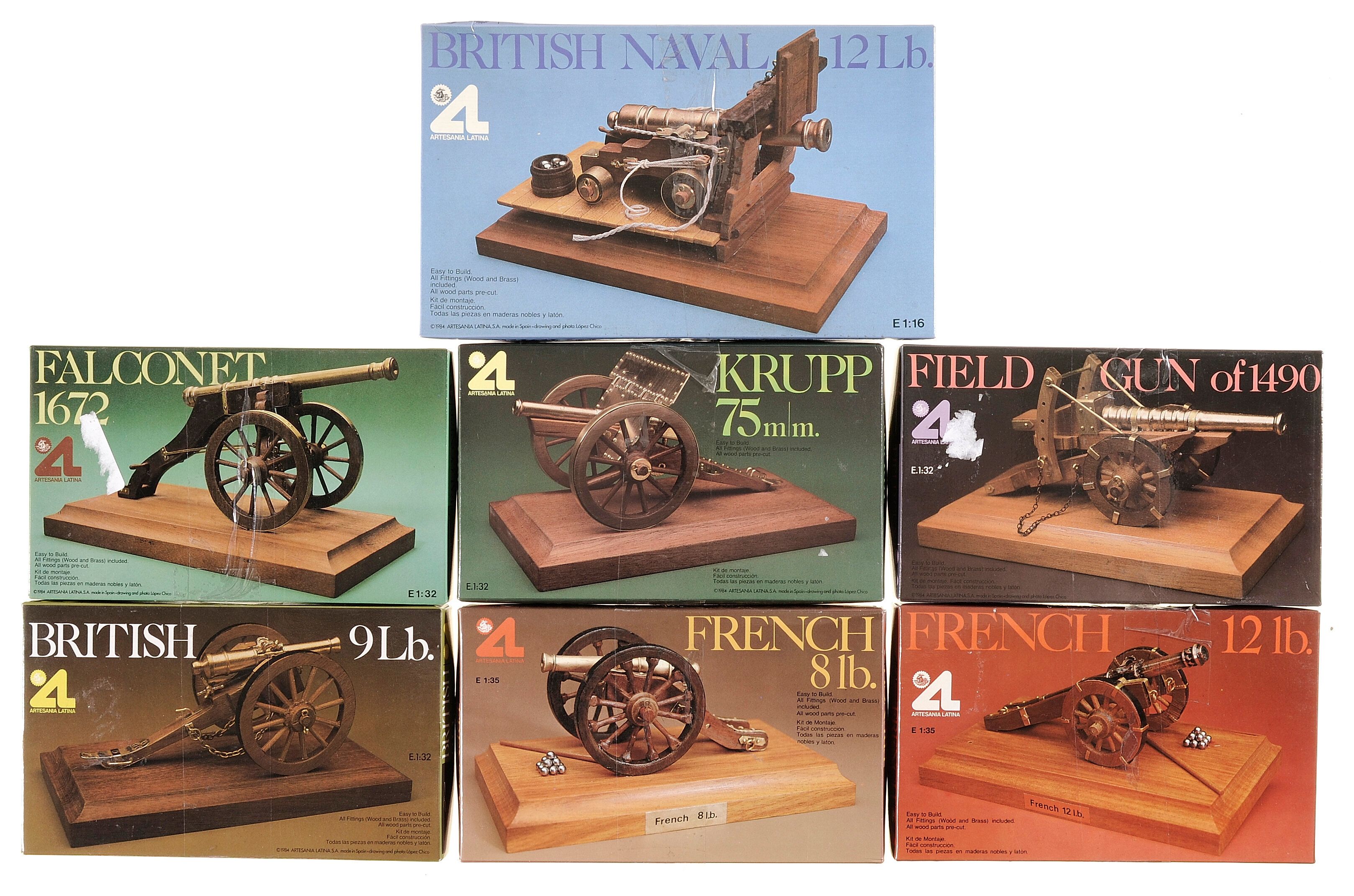 Group of Military Miniature Model Kits | Rock Island Auction
