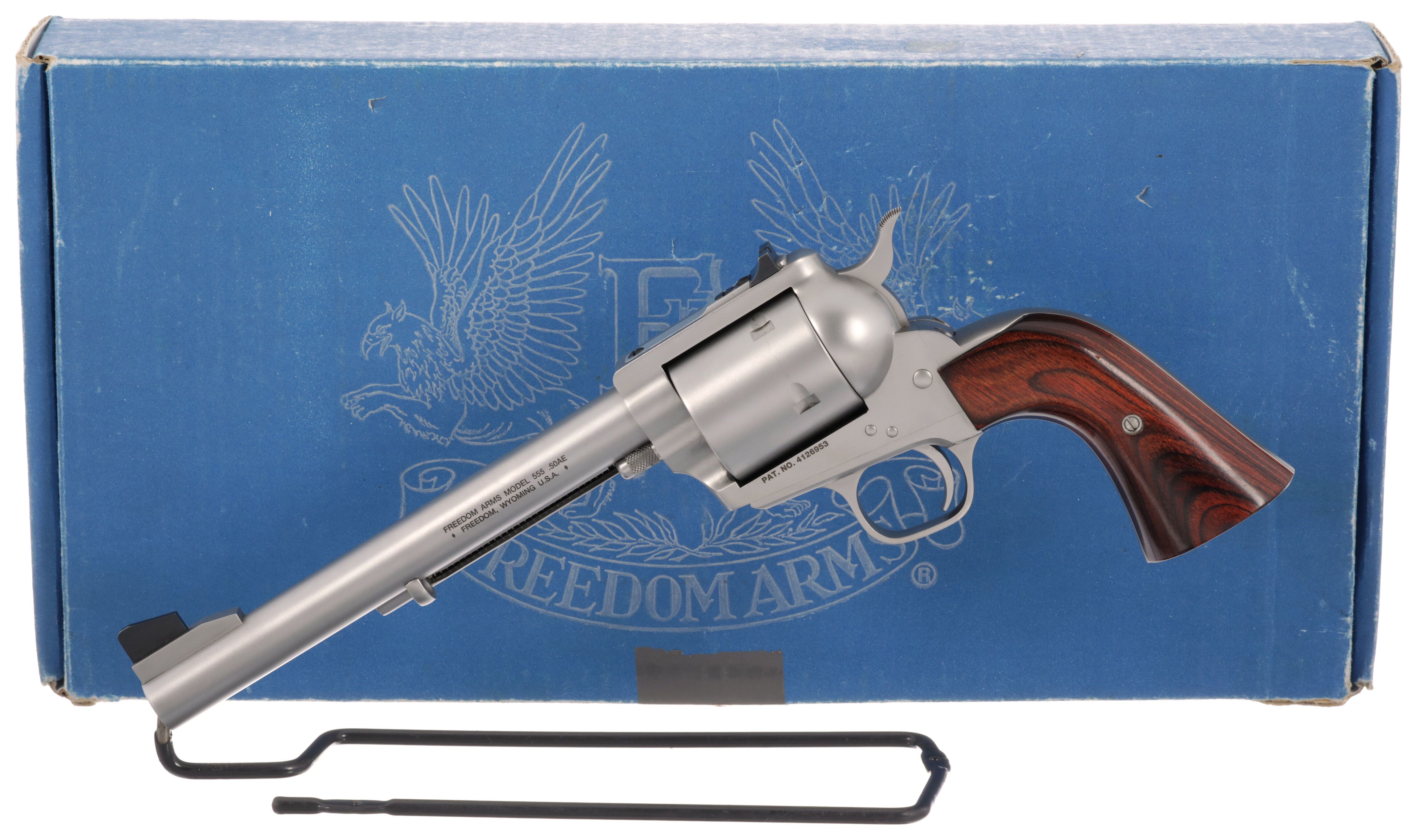 Freedom Arms Model 555 Field Grade Revolver in .50 AE | Rock Island Auction