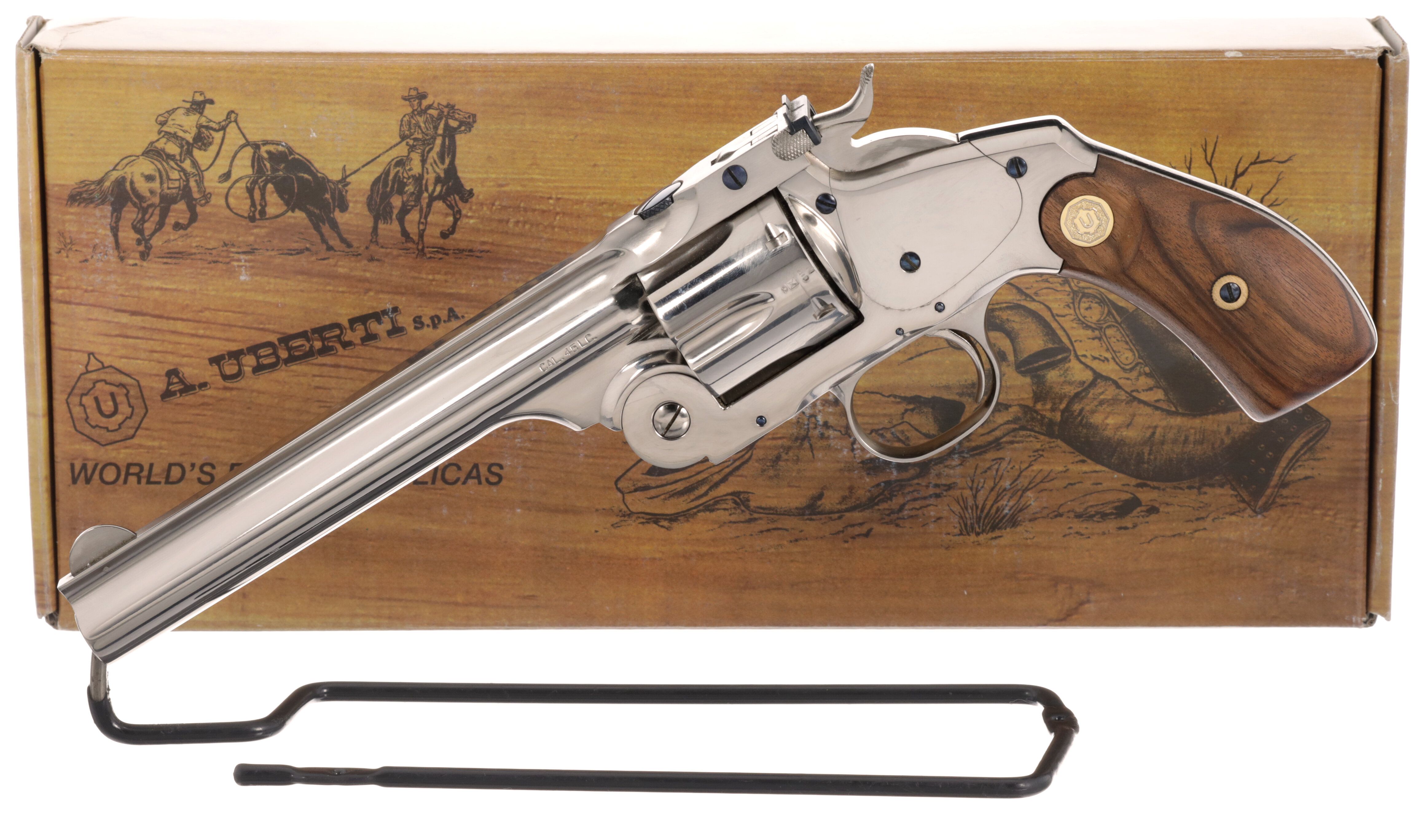 Uberti/Taylor's New Model No. 3 Frontier Revolver with Box | Rock ...