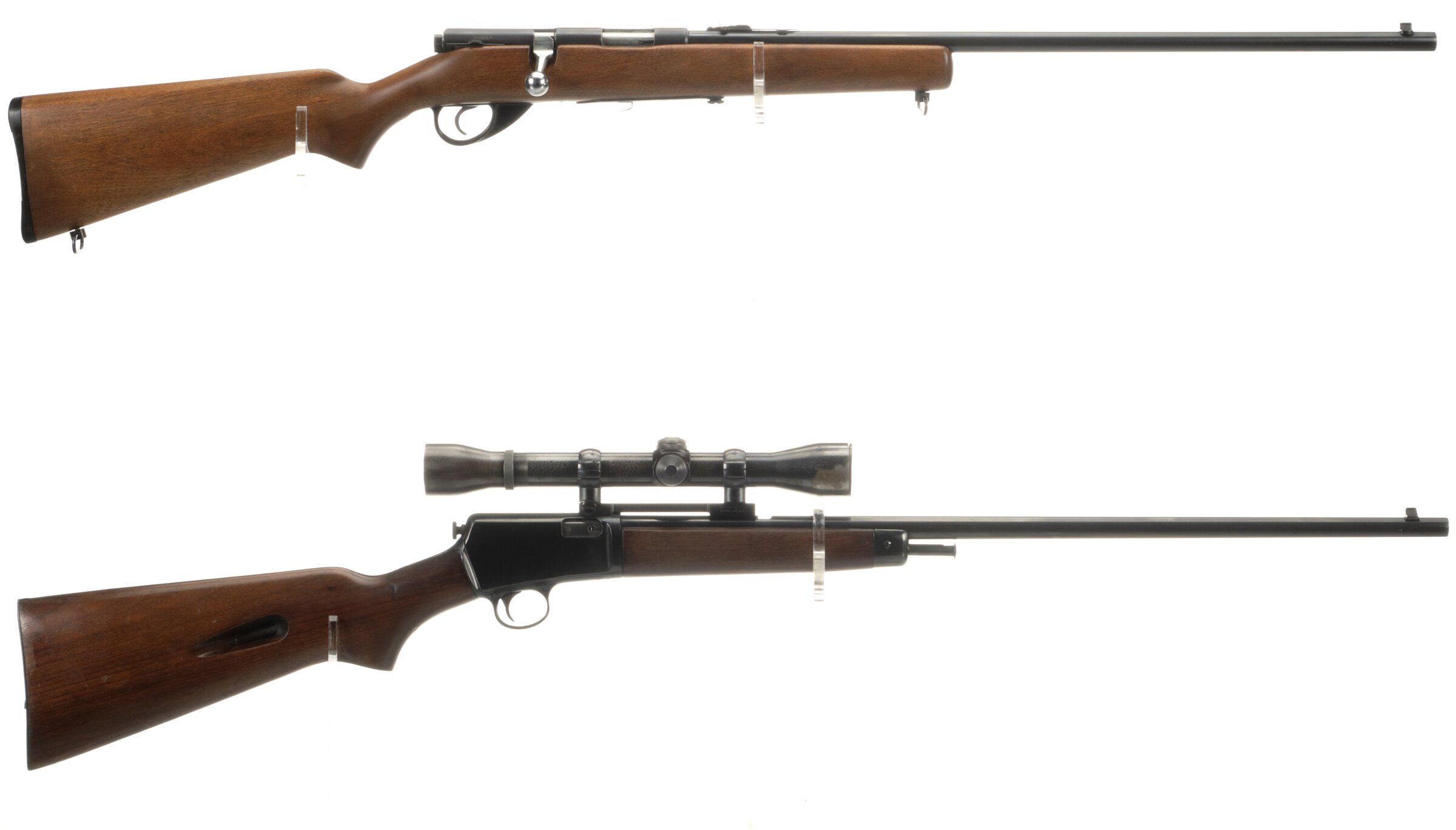 Two Rifles | Rock Island Auction