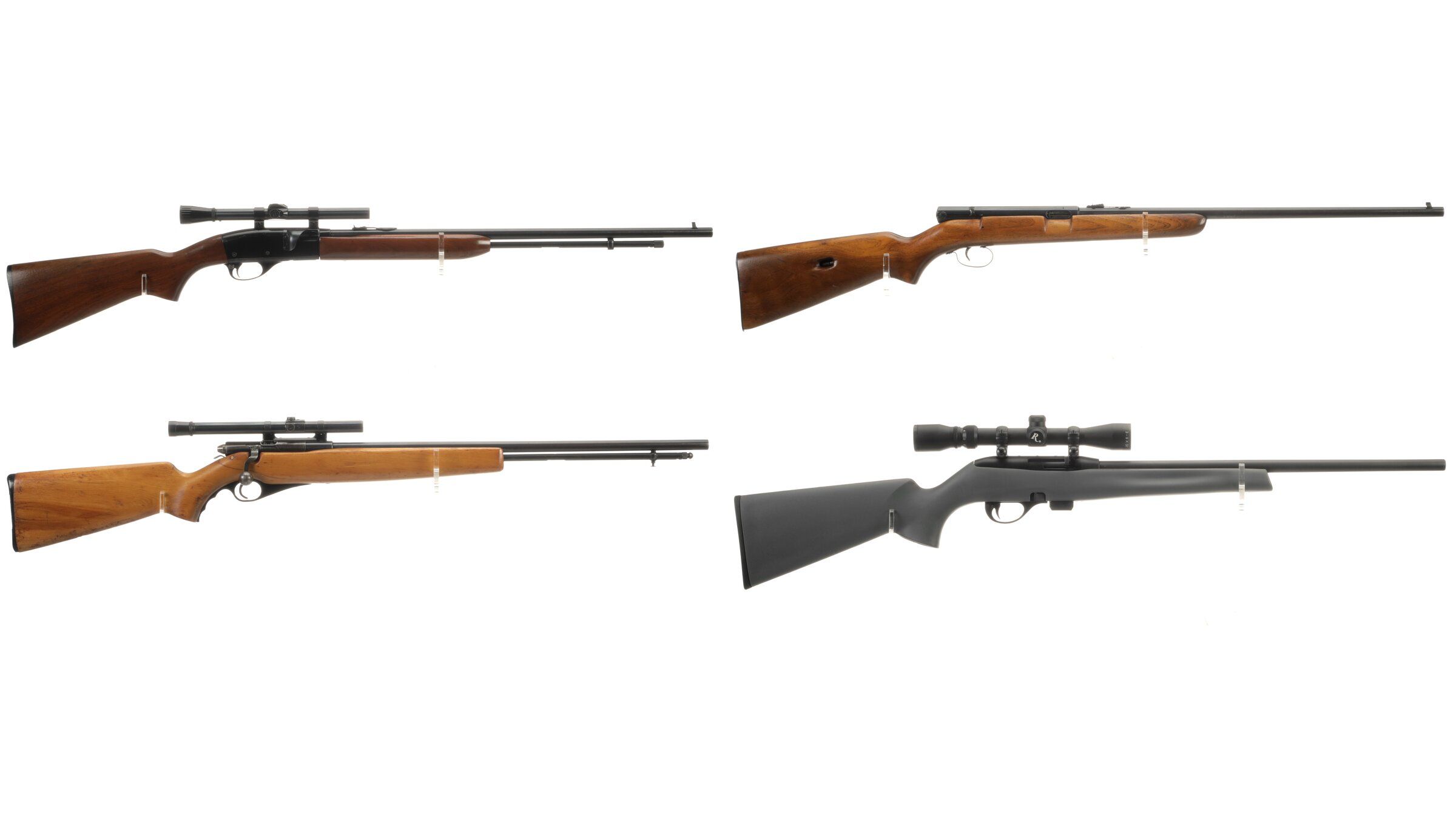 Four .22 Caliber Rimfire Rifles | Rock Island Auction