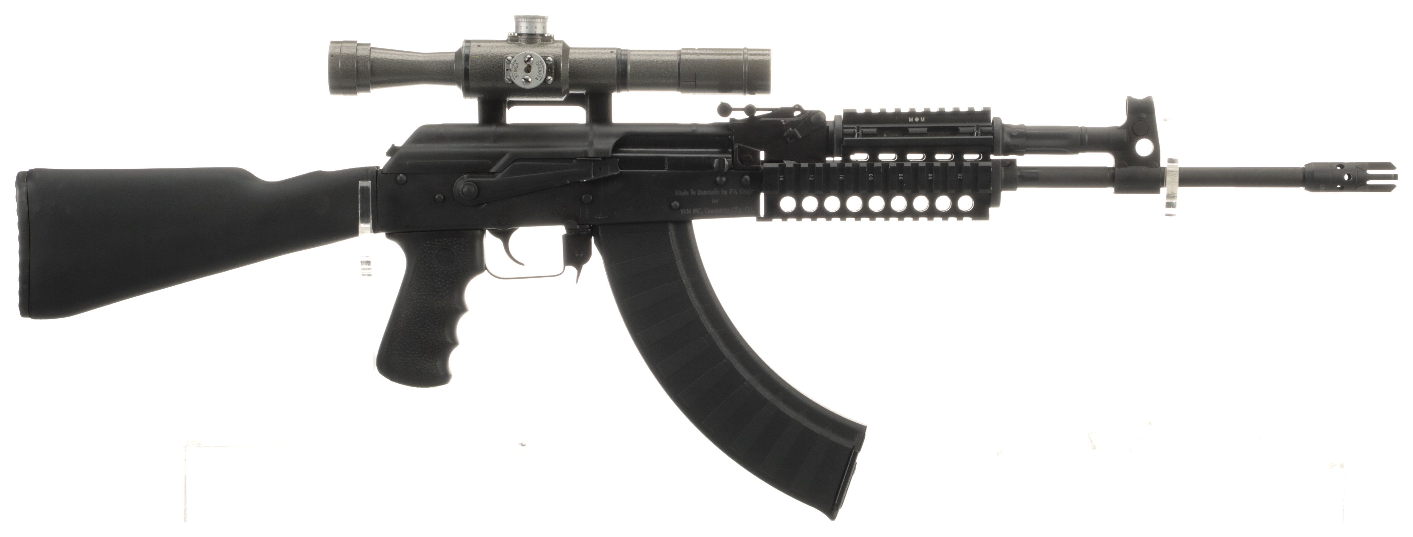 Cugir M10-762 Semi-Automatic Rifle with Scope | Rock Island Auction