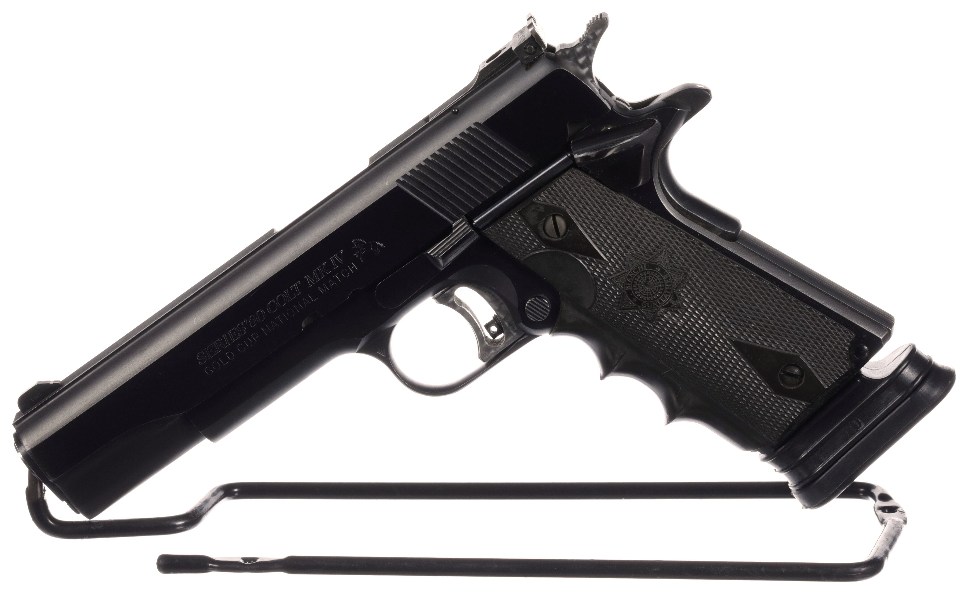Colt Series 80 MK IV Gold Cup National Match Pistol | Rock Island Auction