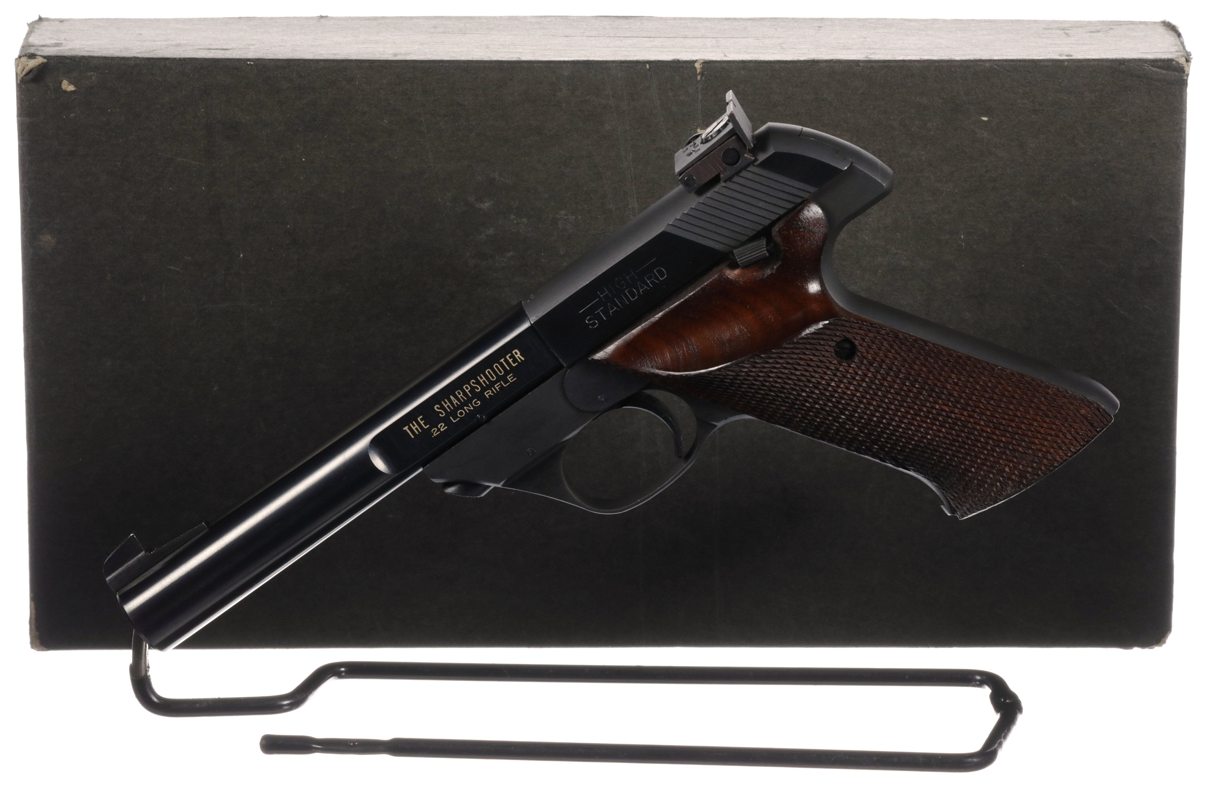High Standard The Sharpshooter Semi-Automatic Pistol with Box | Rock ...