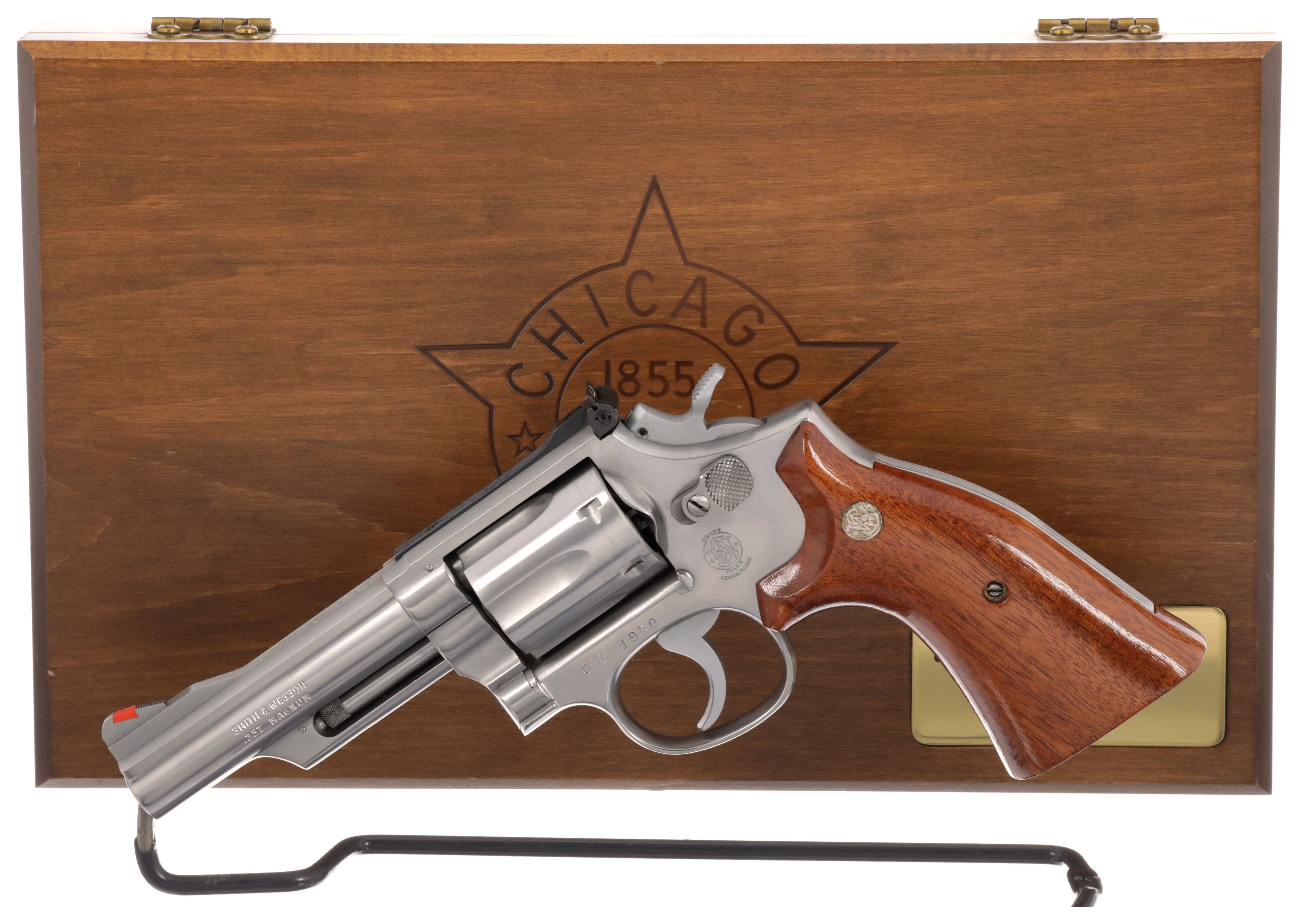 Smith & Wesson Model 66-1 Chicago Police Commemorative Revolver | Rock ...