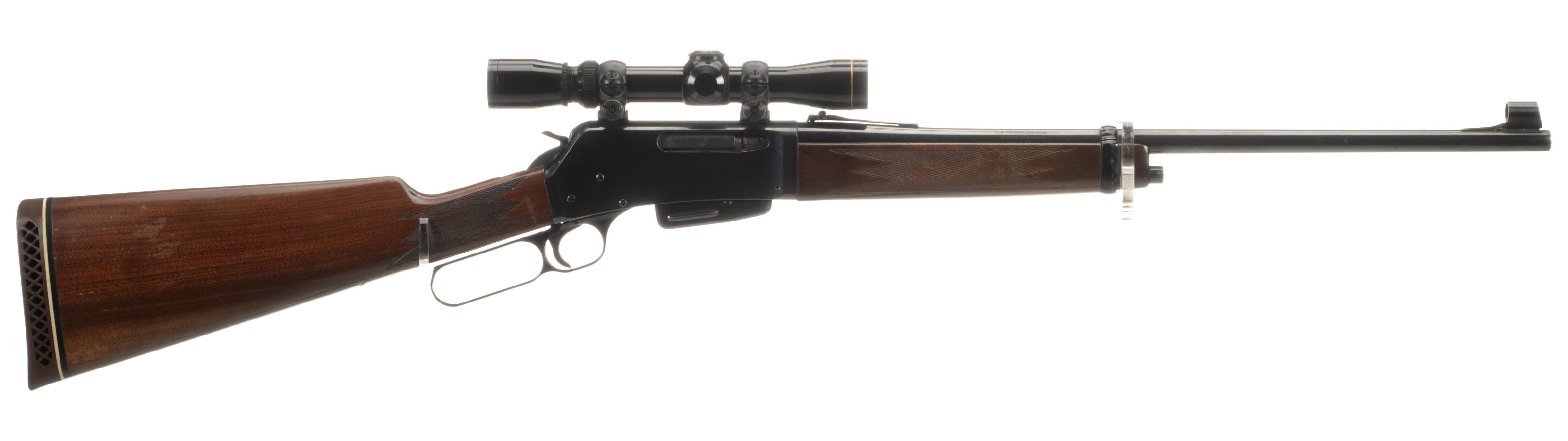 Belgian Browning BLR Lever Action Rifle with Scope | Rock Island Auction
