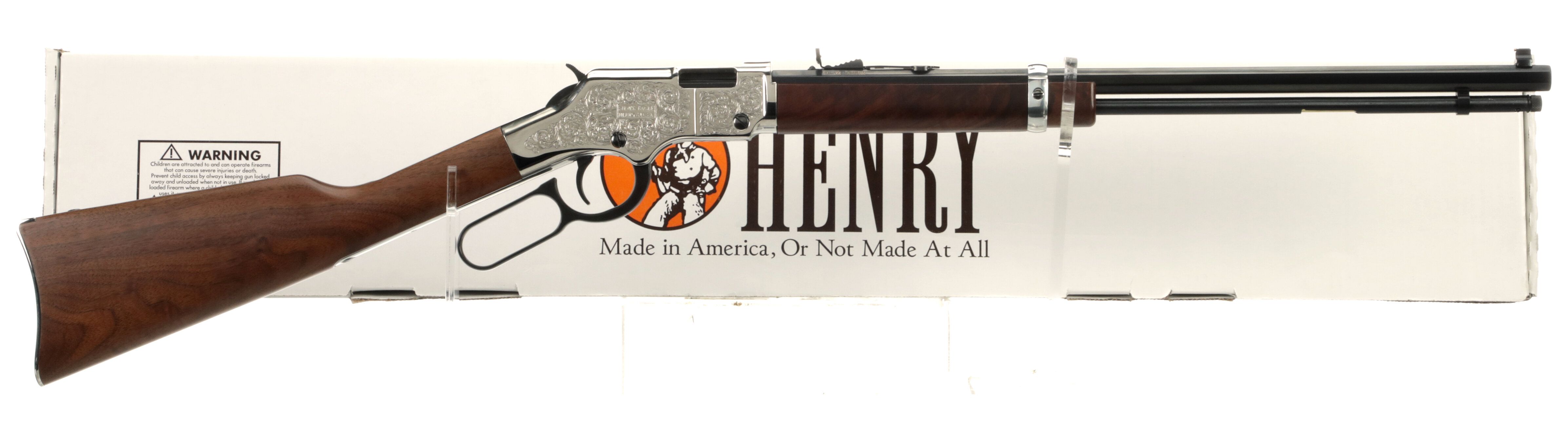 Henry Repeating Arms Model H004SEM Silver Eagle .22 Mag Carbine | Rock ...