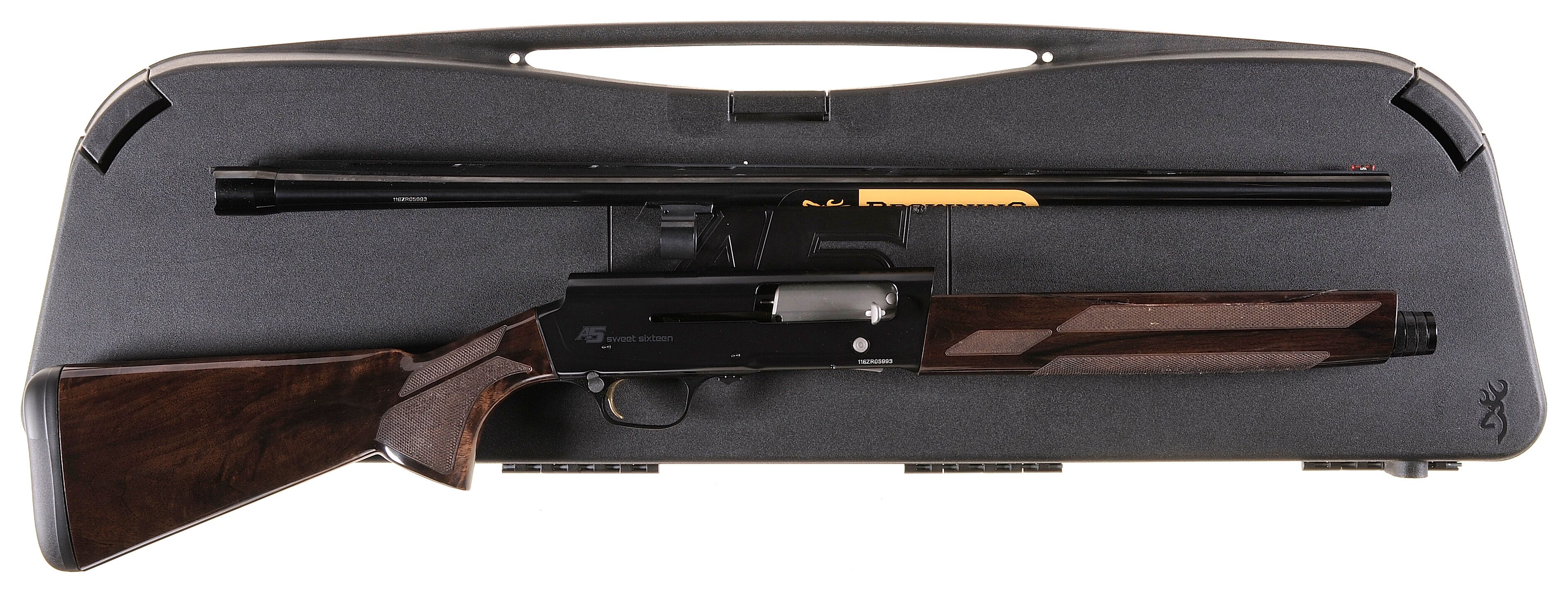 Browning A5 Sweet Sixteen Semi-Automatic Shotgun with Case | Rock ...