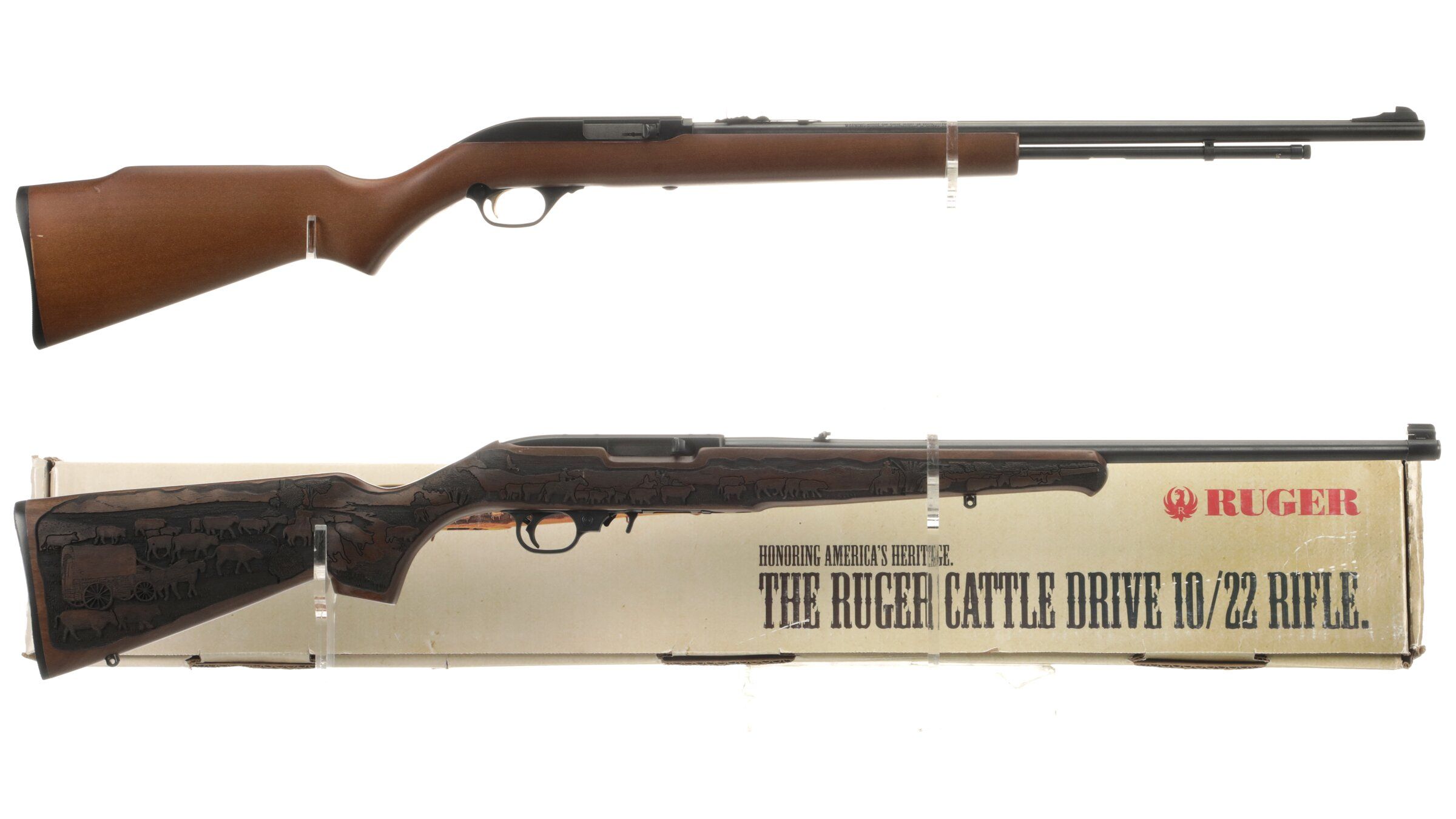 Two Semi-Automatic Rifles | Rock Island Auction