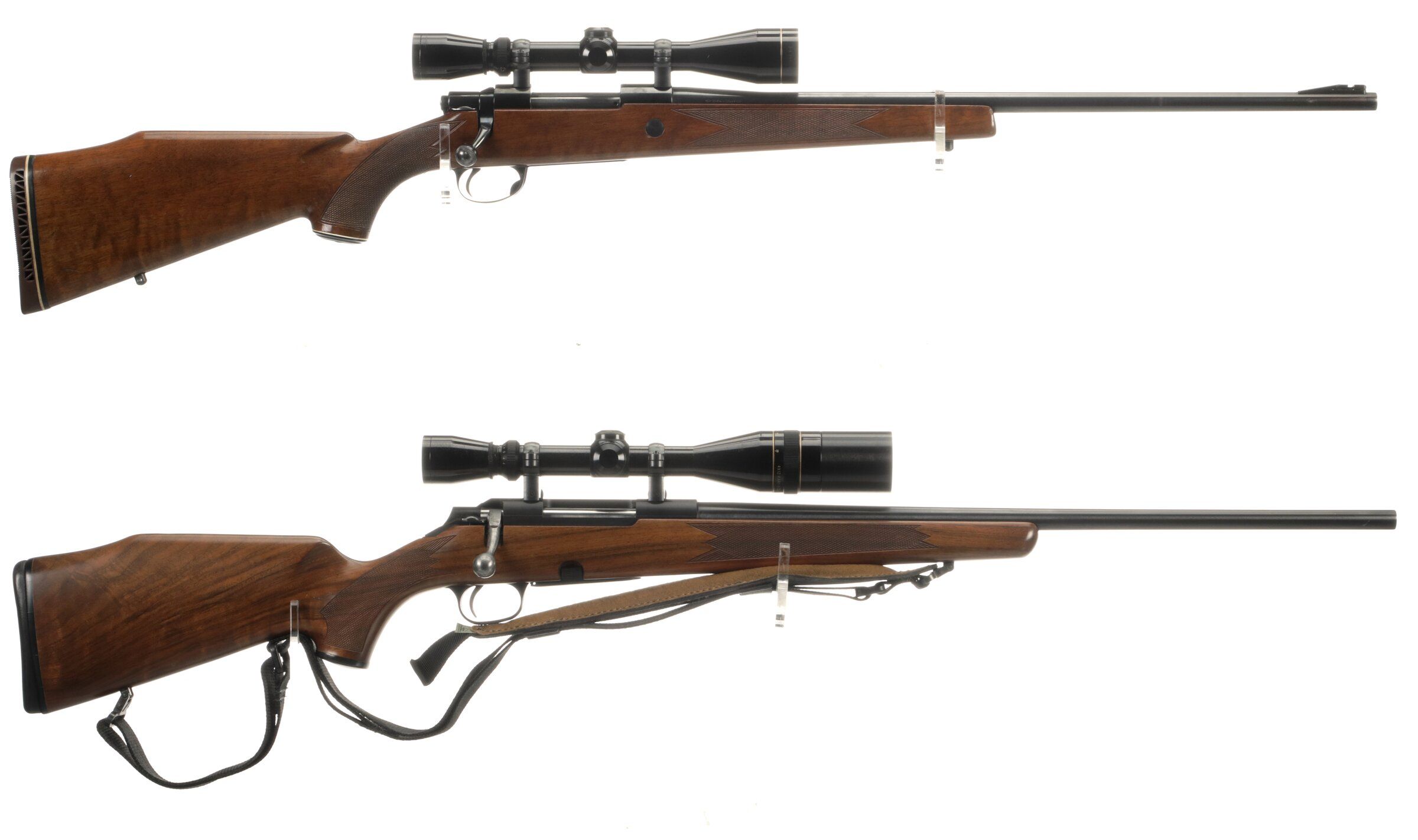 Two Finnish Bolt Action Rifles with Leupold Scopes | Rock Island Auction