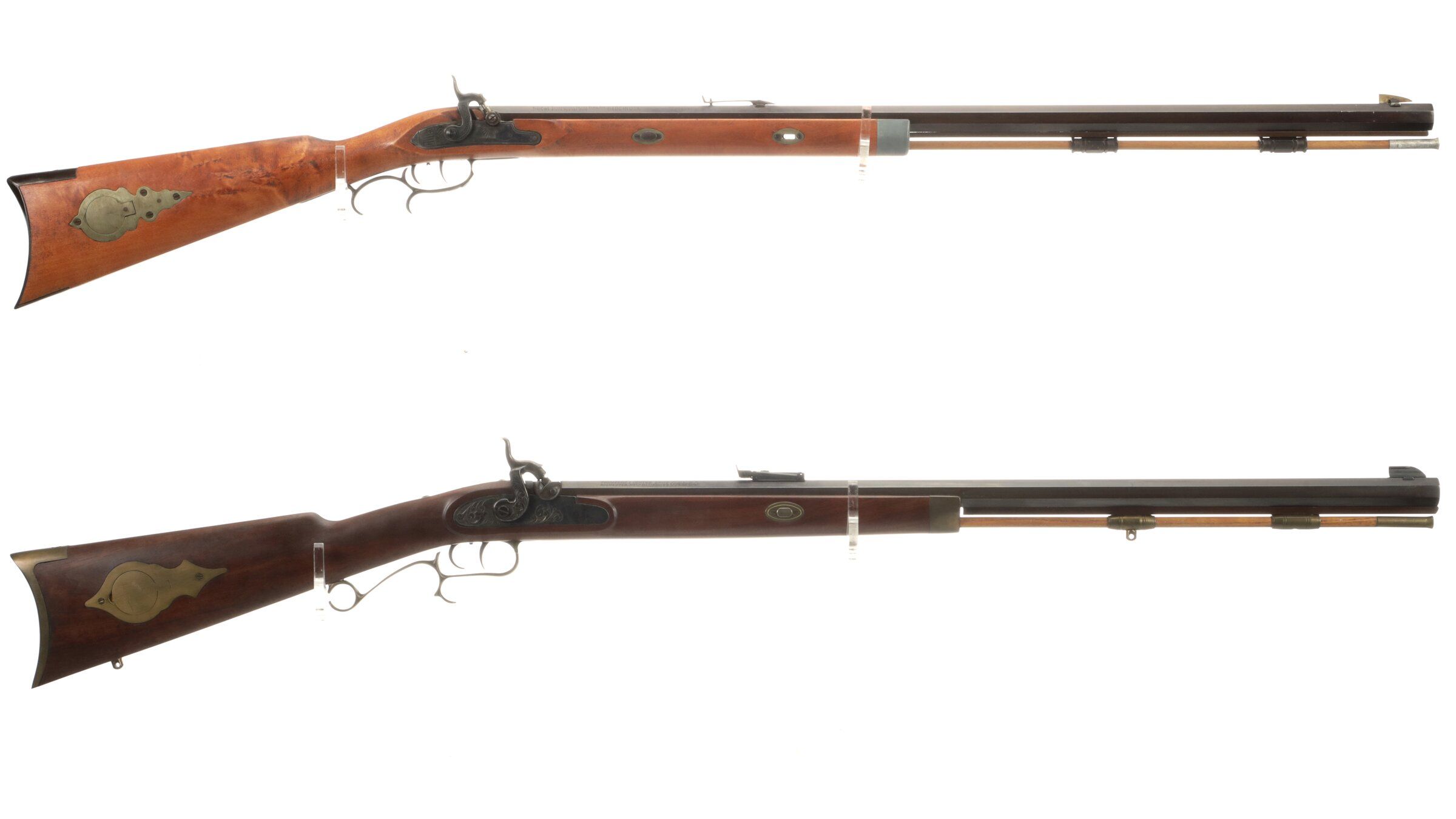 Two Black Powder Percussion Rifles | Rock Island Auction