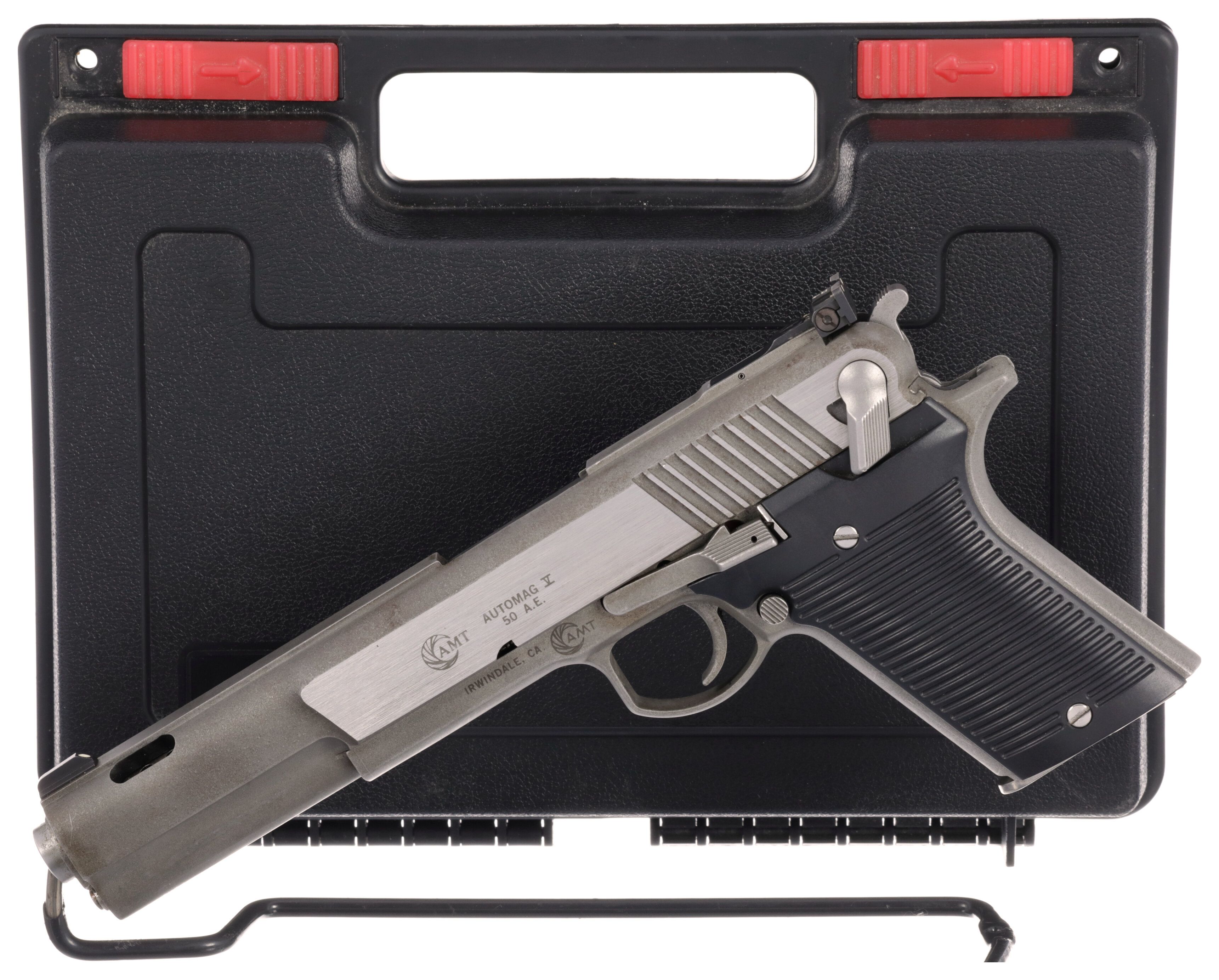 AMT Automag V Semi-Automatic Pistol with Case in .50 AE | Rock Island ...
