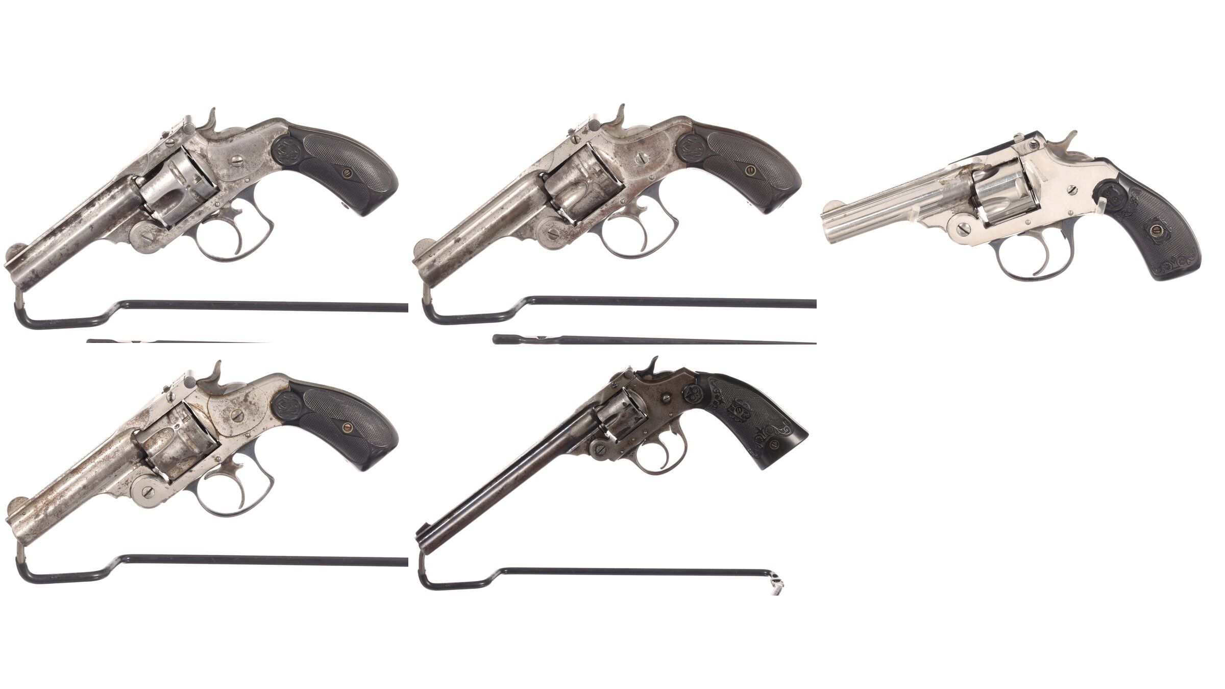 Five American Double Action Revolvers | Rock Island Auction