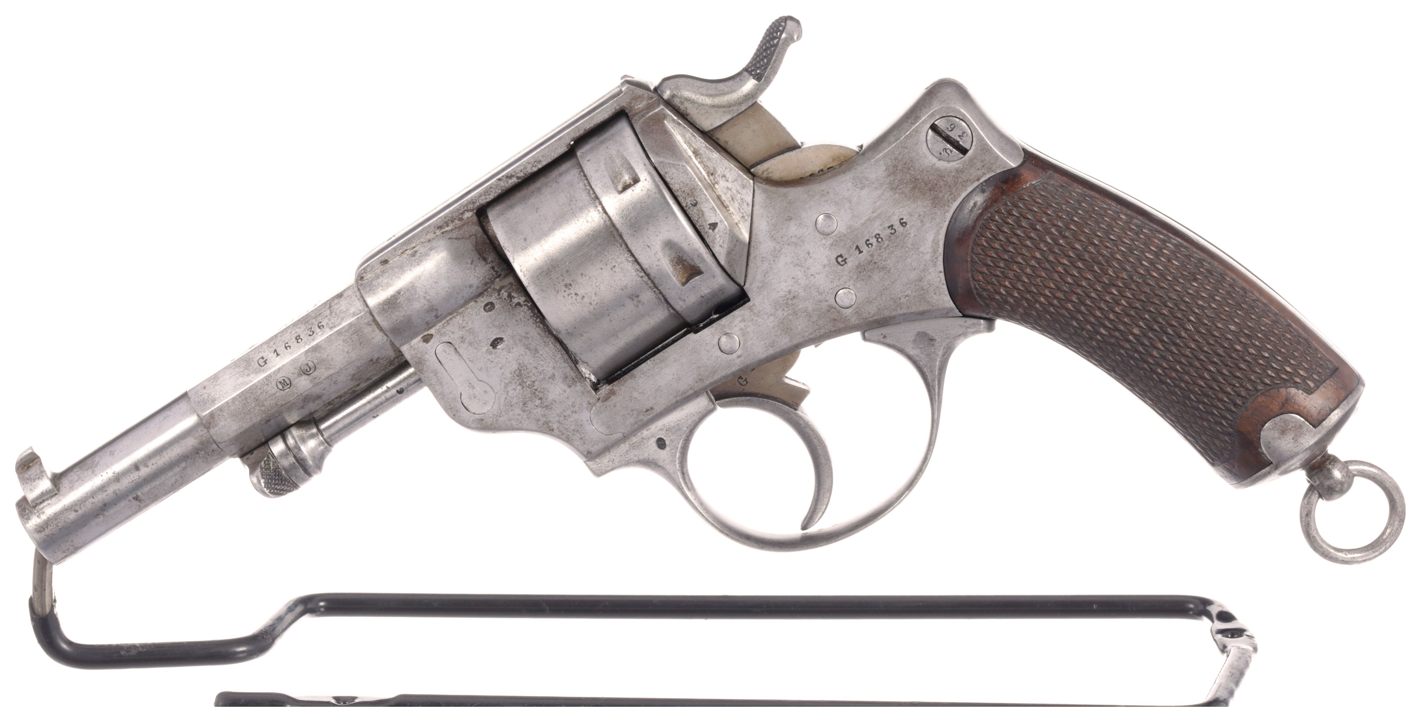 French St. Etienne Model 1873 Revolver with Holster | Rock Island Auction