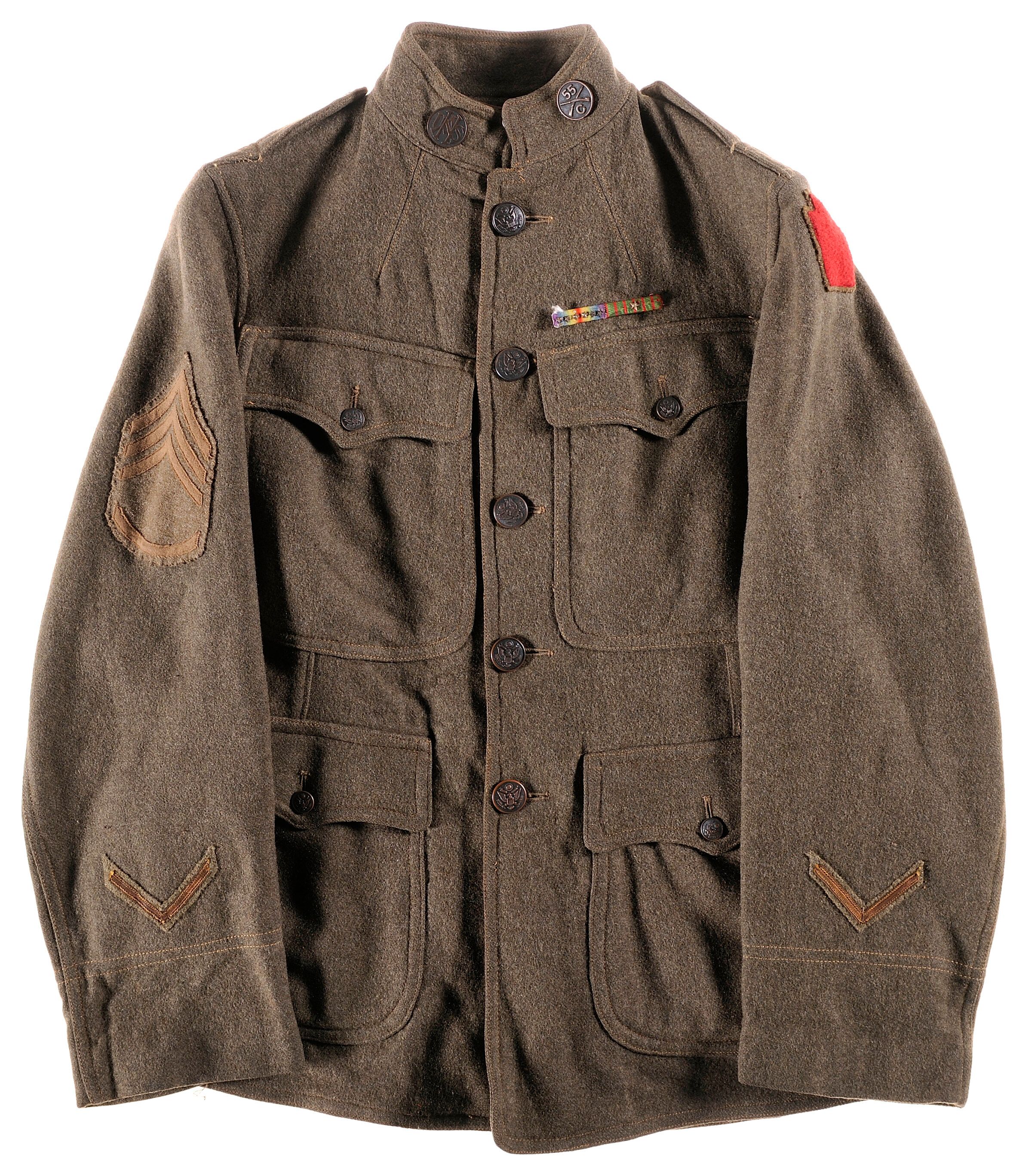 U.S. World War I Infantry Uniform Pieces | Rock Island Auction
