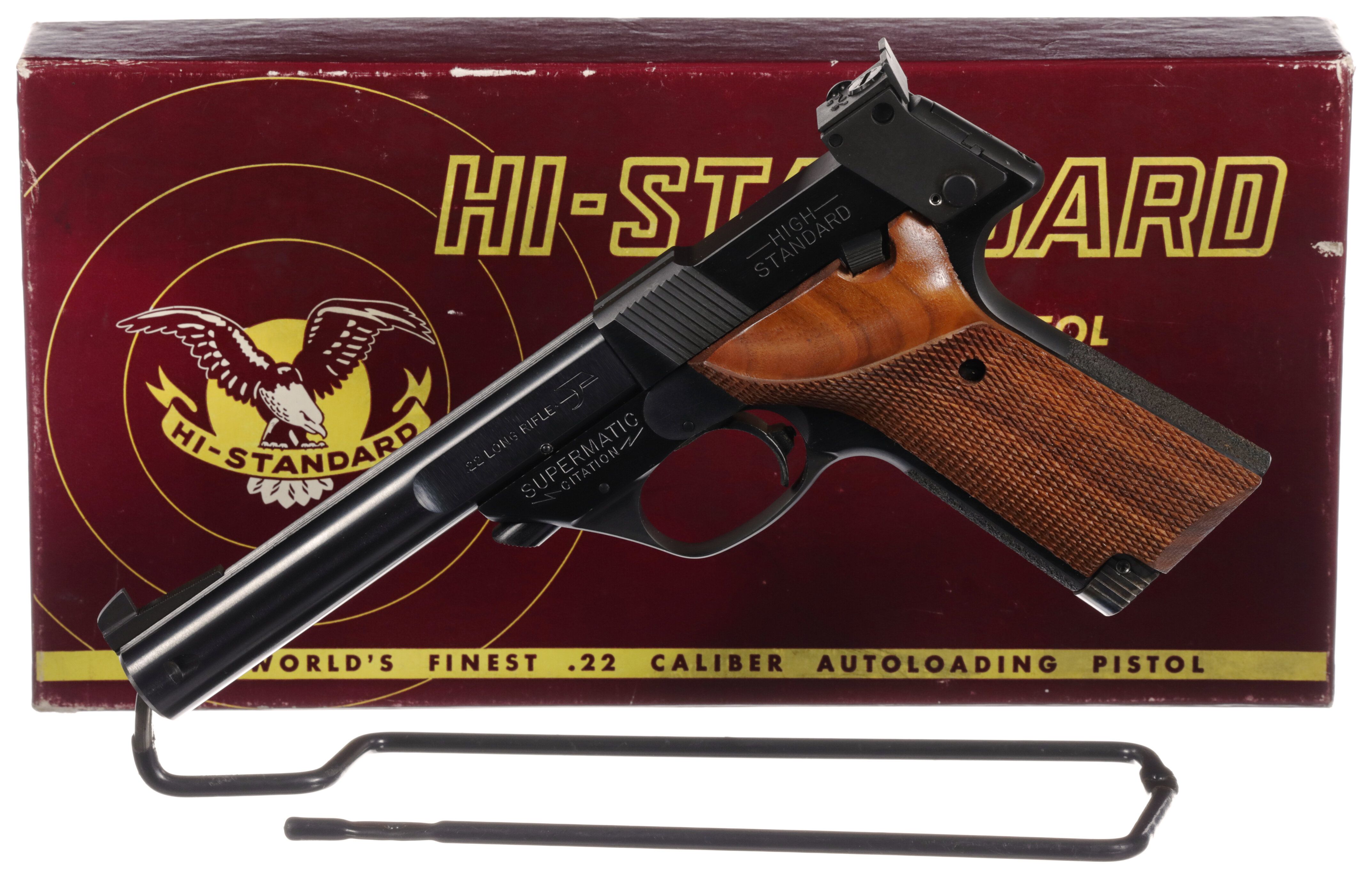 High Standard Model 106 Military Supermatic Citation Pistol | Rock ...