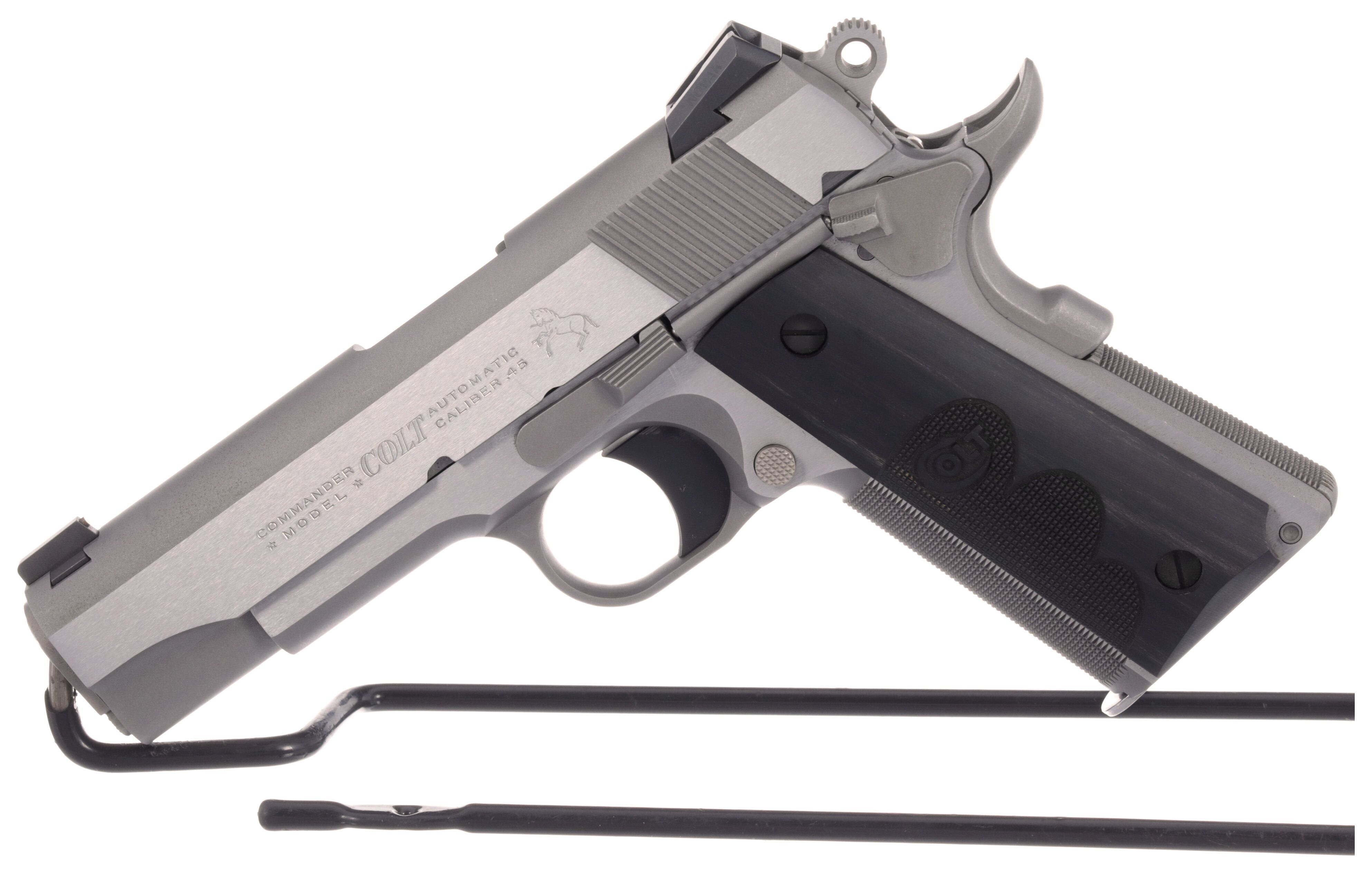 Colt Wiley Clapp Commander Model Semi-Automatic Pistol | Rock Island ...