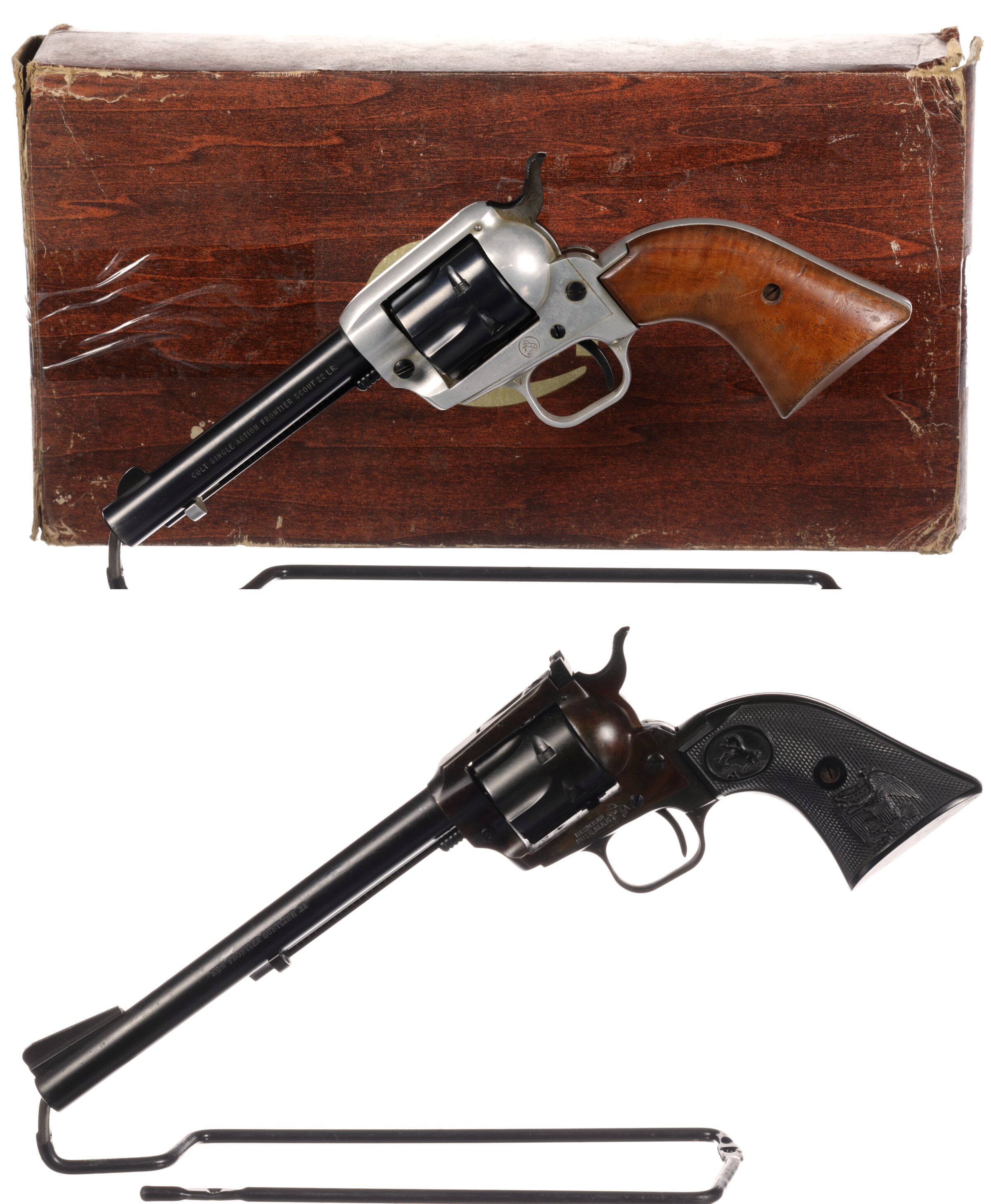 Two Colt Single Action Rimfire Revolvers | Rock Island Auction