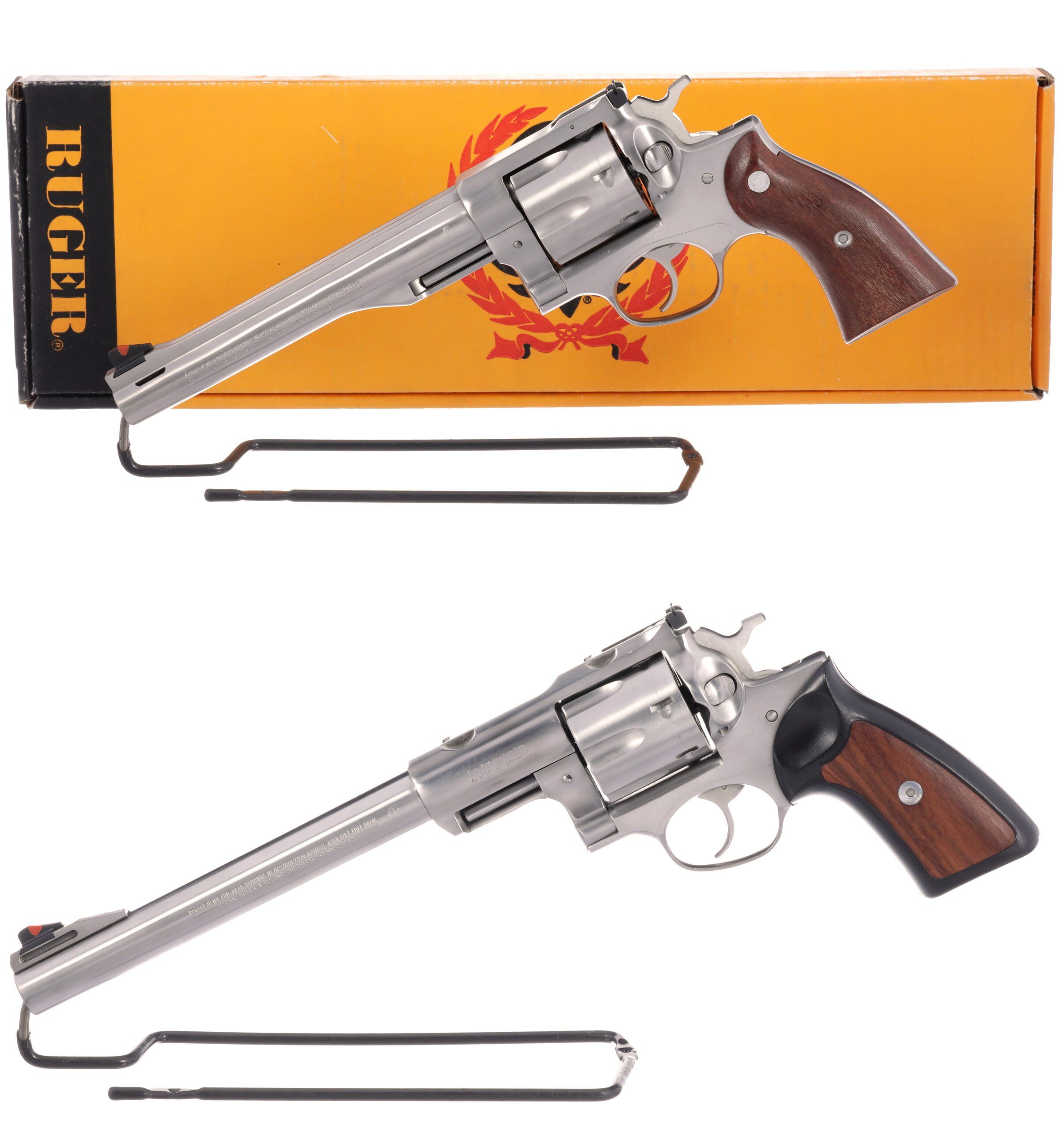 Two Ruger Redhawk Double Action Revolvers | Rock Island Auction
