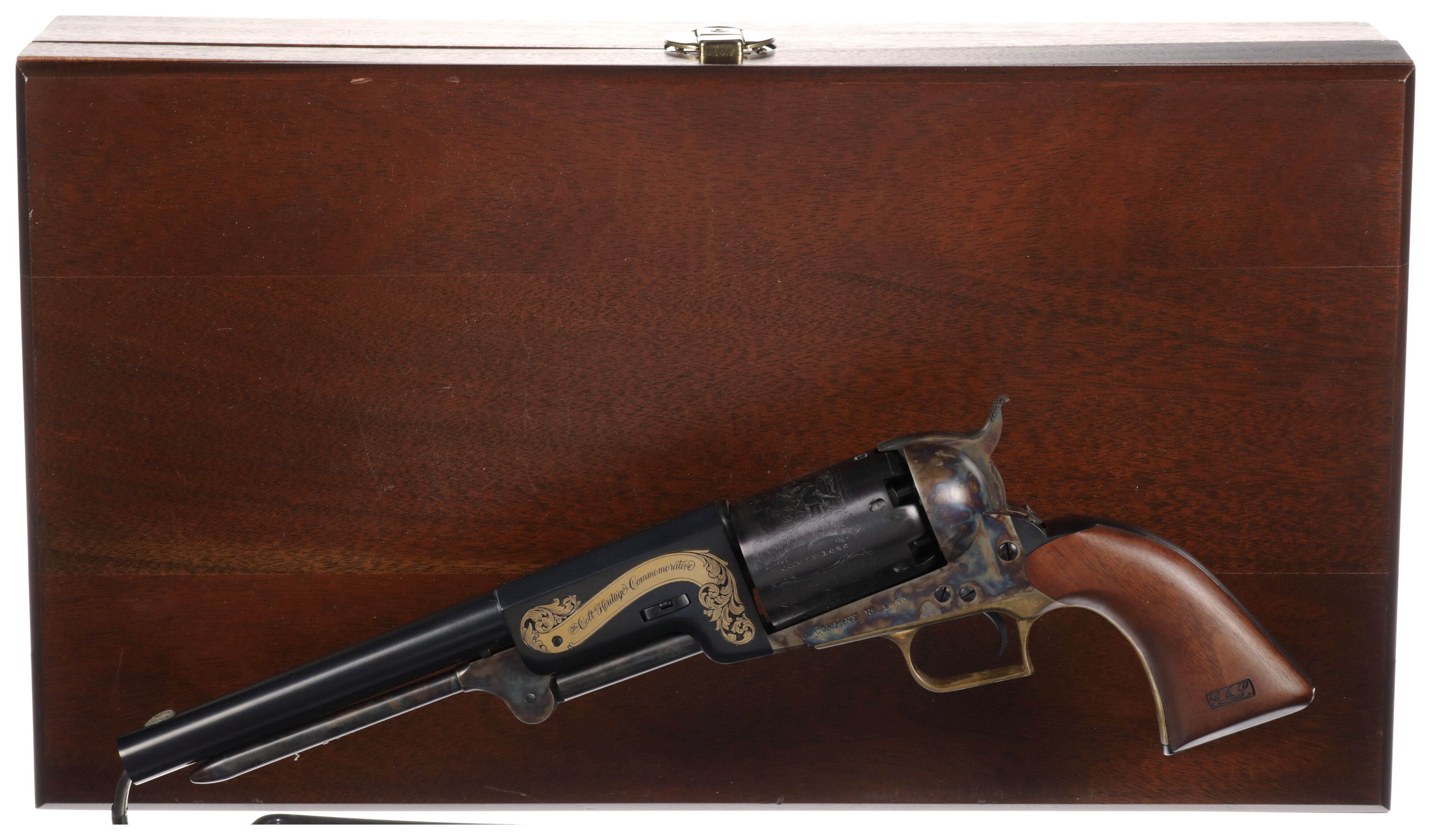 Cased Colt Heritage Walker C Company Commemorative Revolver | Rock ...