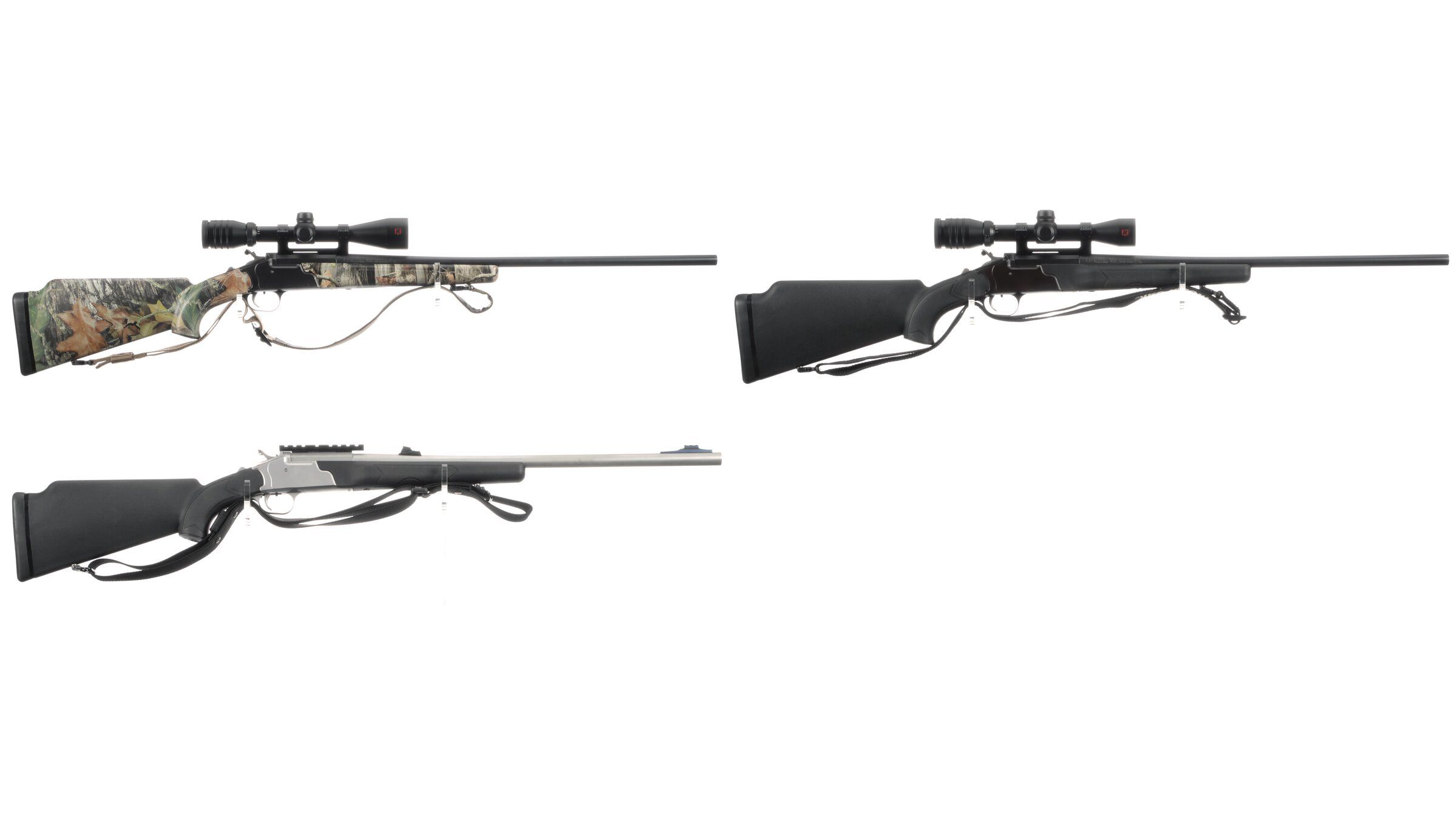 Three Knight Model KP1 Single Shot Rifles | Rock Island Auction