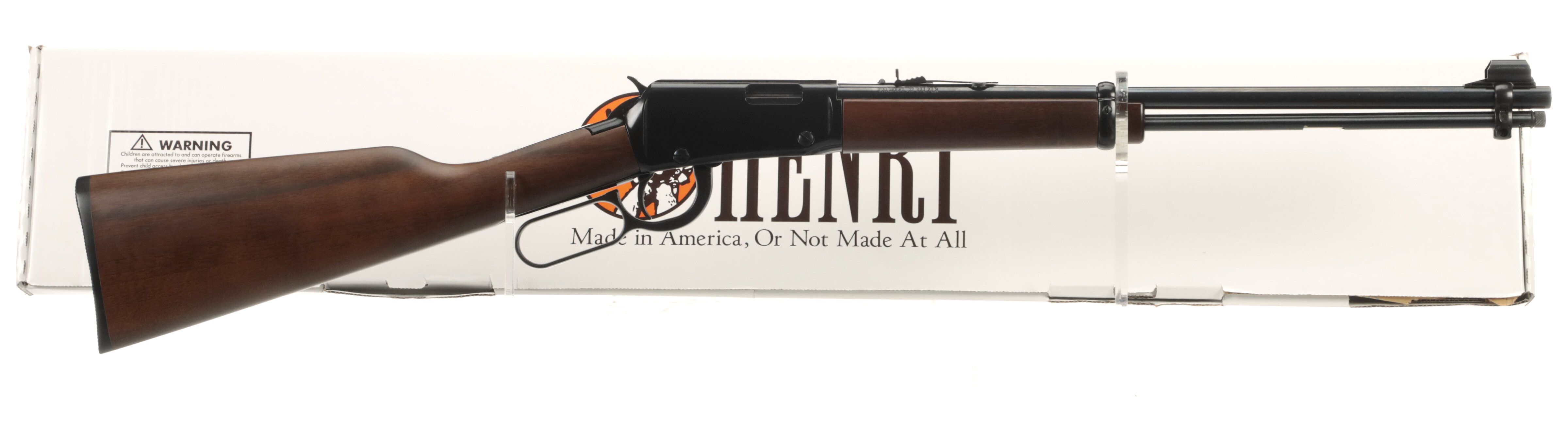 Henry Repeating Arms Model H001 Lever Action Rifle With Box Rock