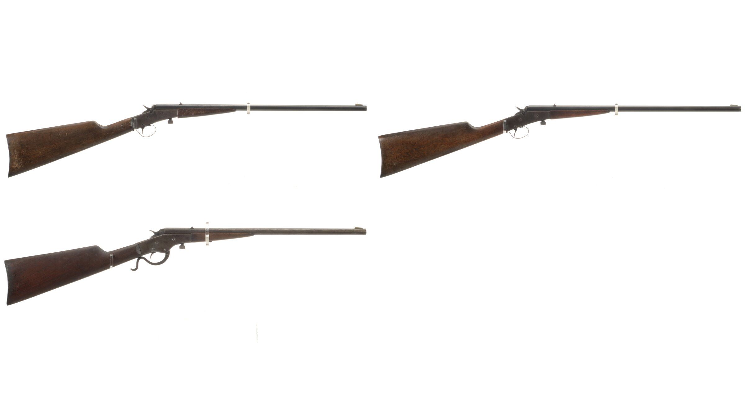 Three Stevens Single Shot Rifles | Rock Island Auction